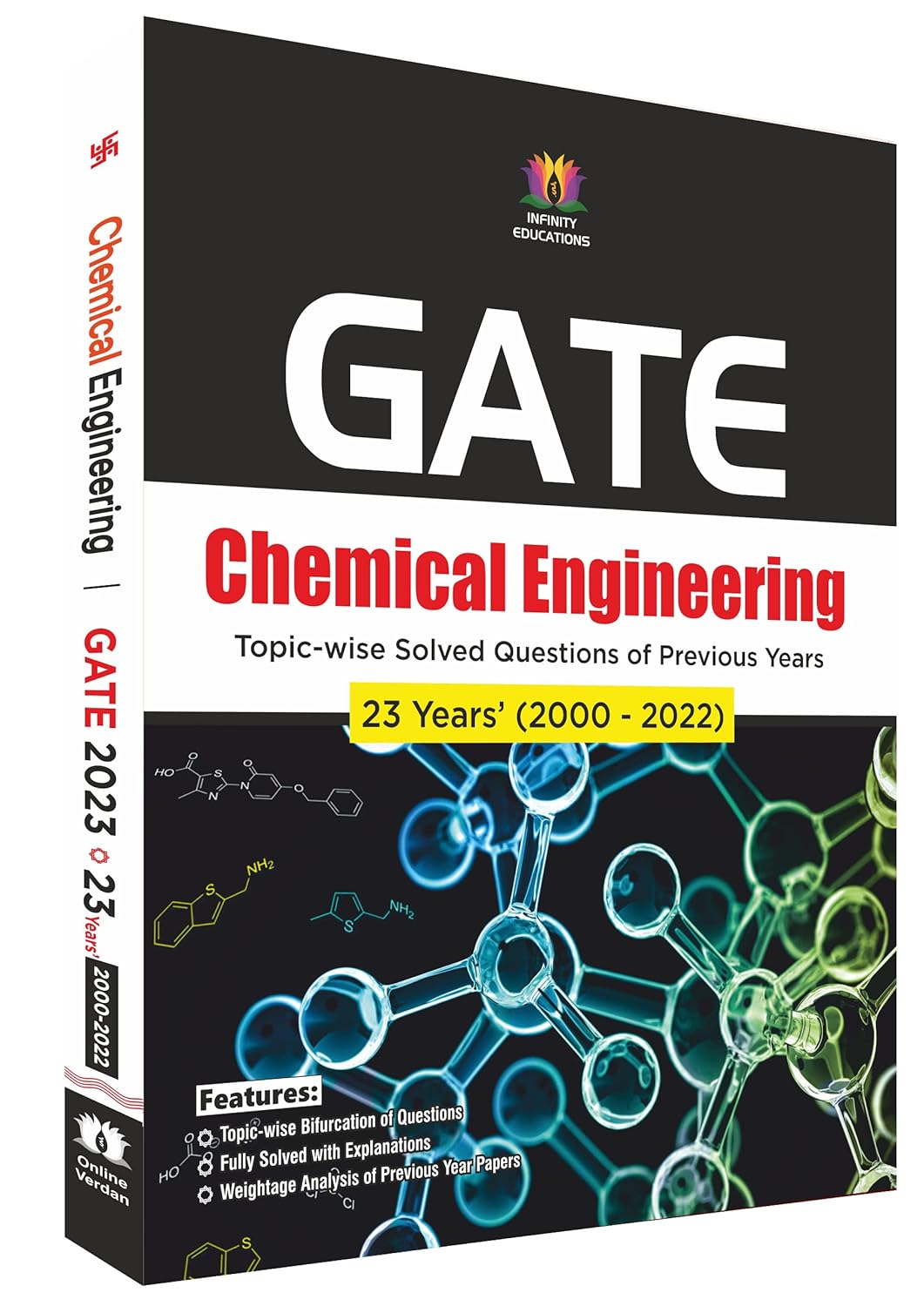 Buy 23 Years GATE Chemical Engineering (2000 - 2022) topic wise solved ...