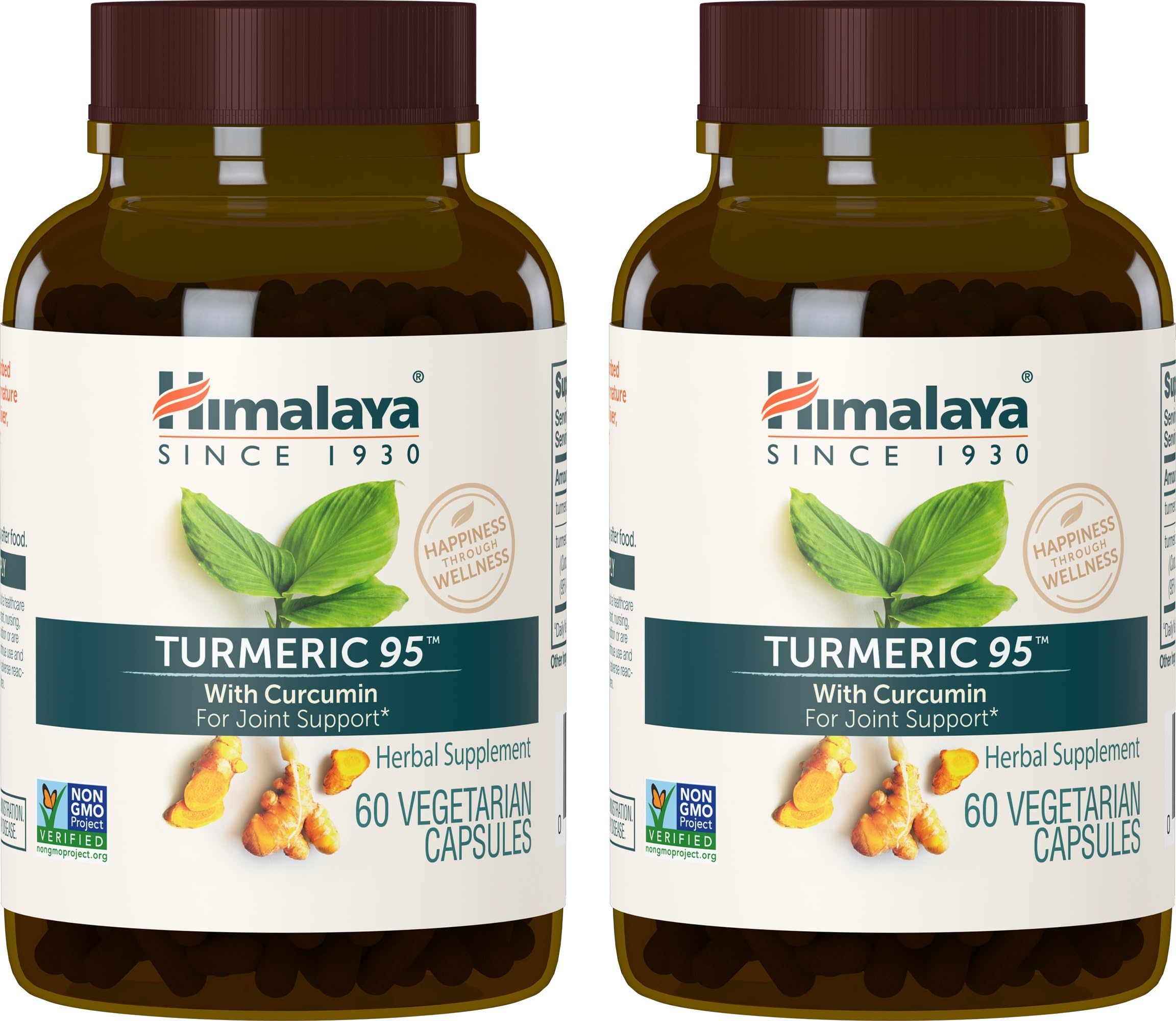 Amazon.com: Himalaya Turmeric 95 Supplement with Curcumin/Curcuminoids ...