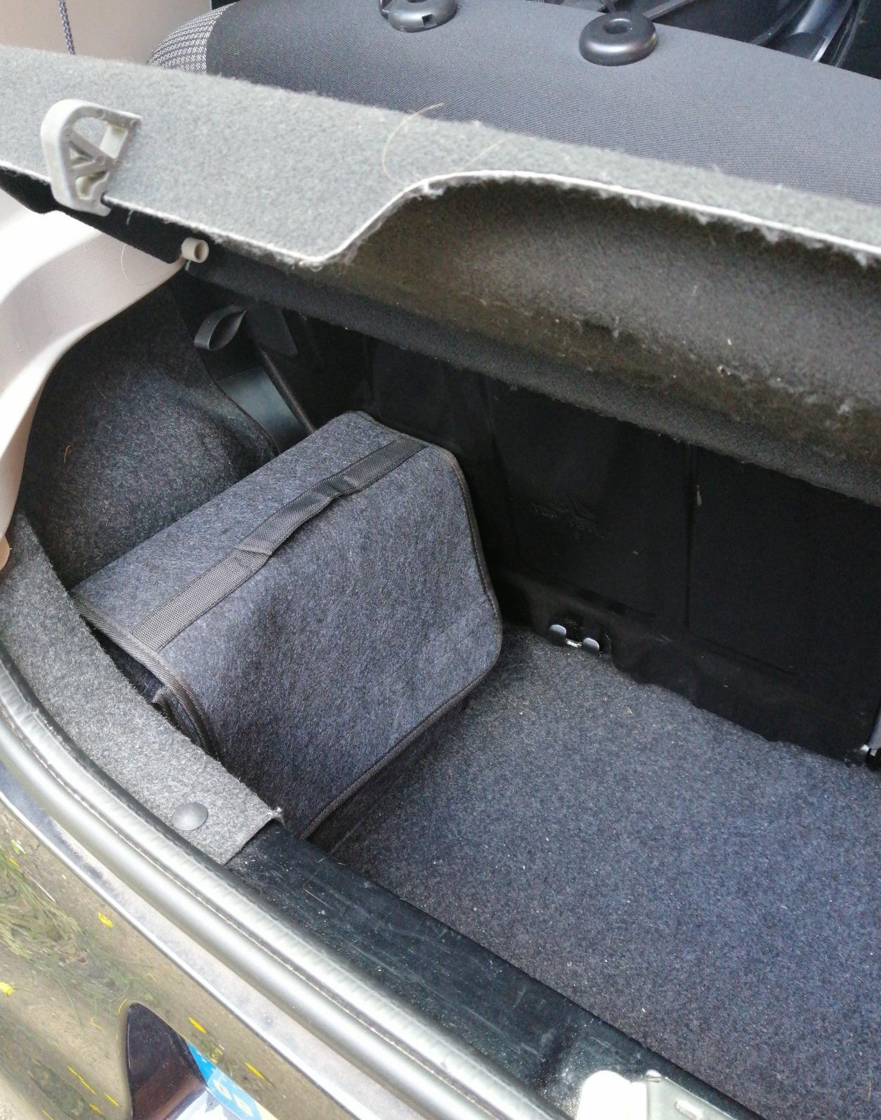 KingSaid Car Boot Organiser 30 * 29 * 16cm Anti Slip Flip-Top Car ...