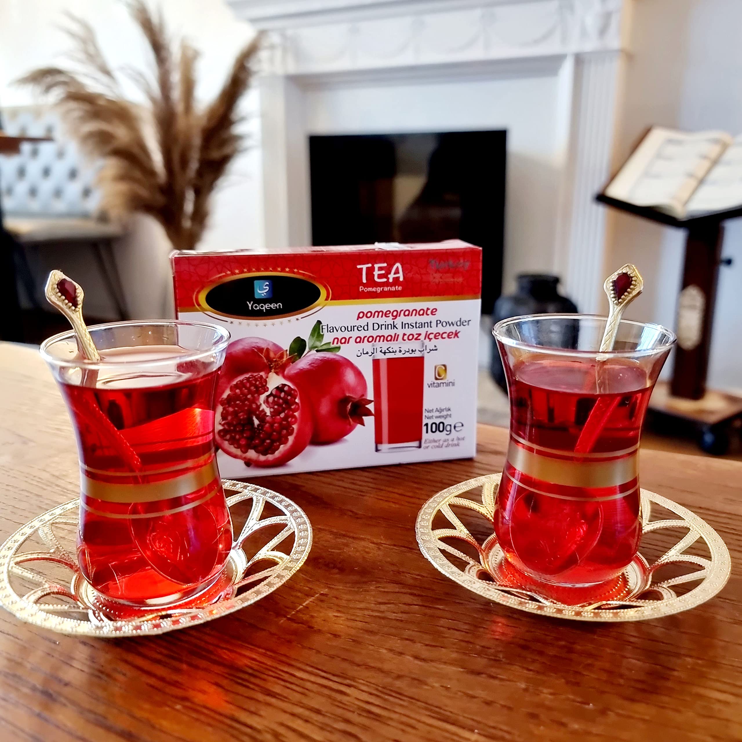 Turkish Tea LaModaHome Turkish Arabic Tea Glasses Set Fancy Ghana