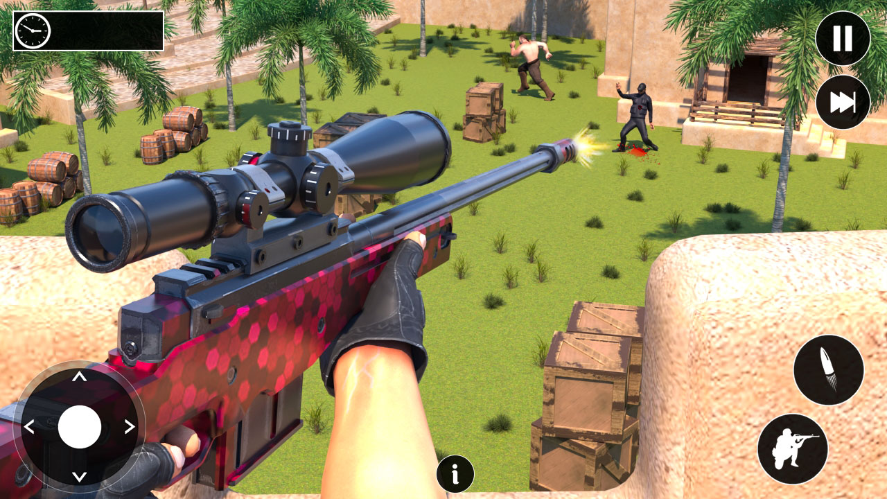 Sniper Battle Attack: Real Shooting Gun War Game- Free Shooting Strike ...