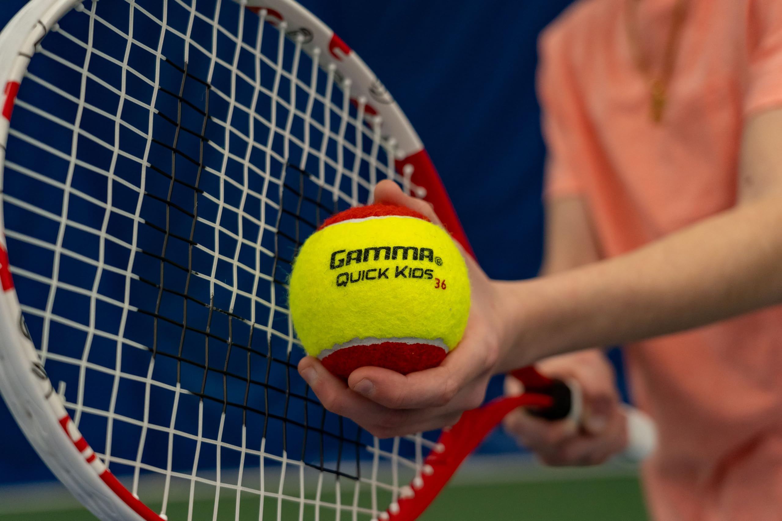 Snapklik.com : Quick Kids 36 Training Tennis Balls For Kids & Beginners ...