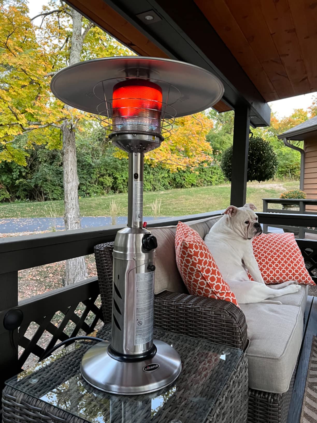 Hiland Table Top Patio Heater at Leroy Vanleer blog