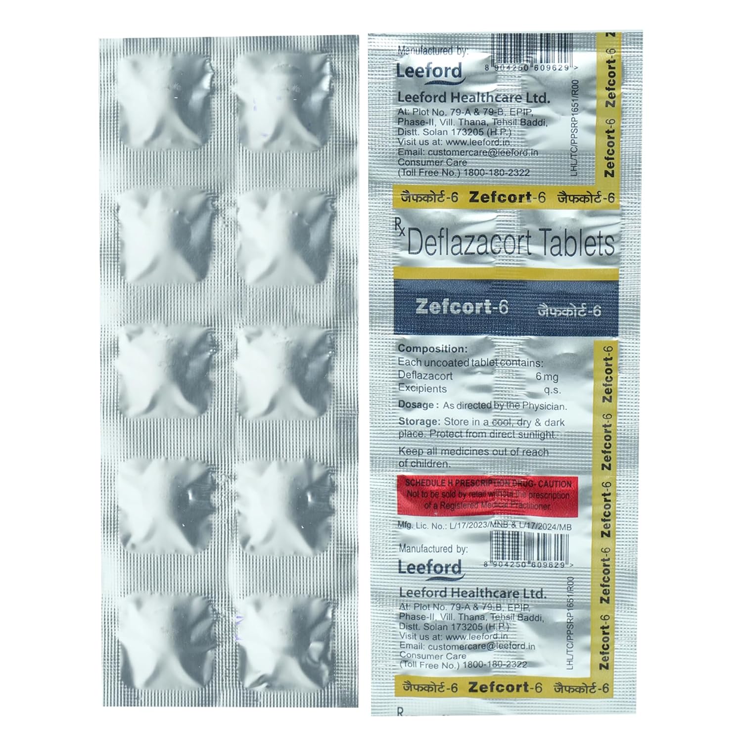 Zefcort-6 - Strip of 10 Tablets : Amazon.in: Health & Personal Care