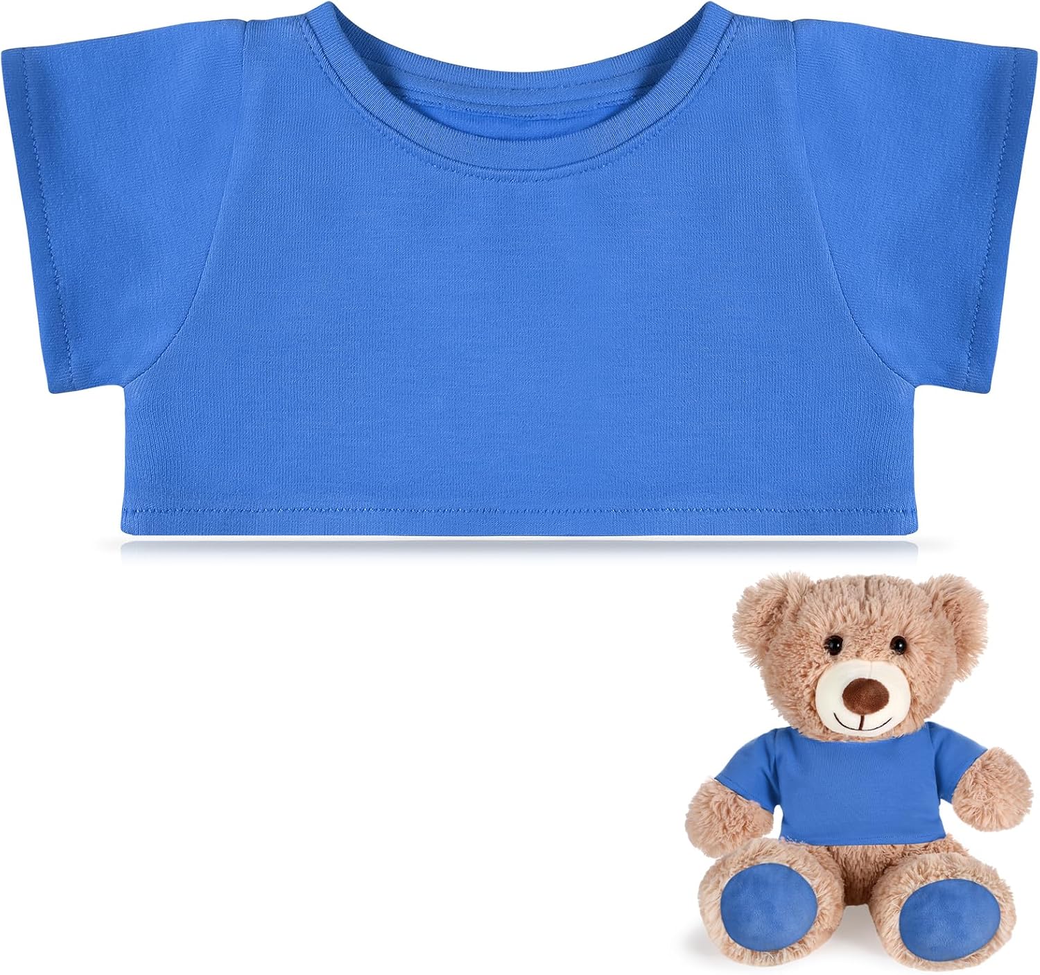Amazon.com: RoundFunny Bear Tee Shirt Fit 14-18inch Bear Clothes ...