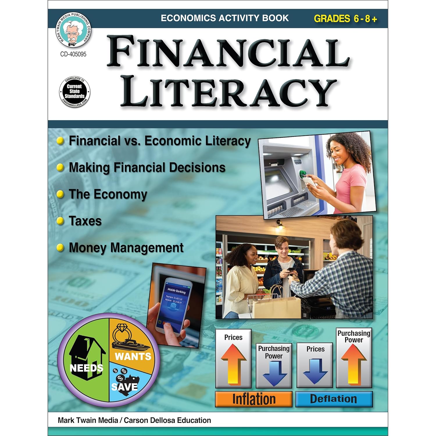 Mark Twain Financial Literacy WorkbooK, Personal Finance Book for ...