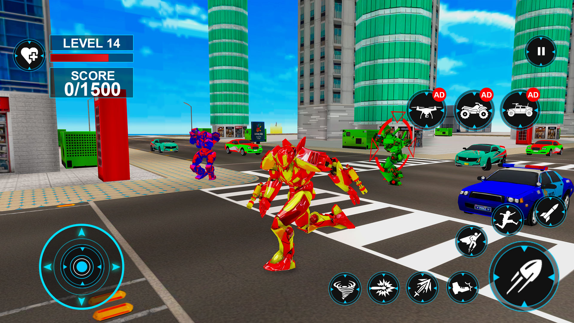Robot Transform Car Games 3D - App on Amazon Appstore