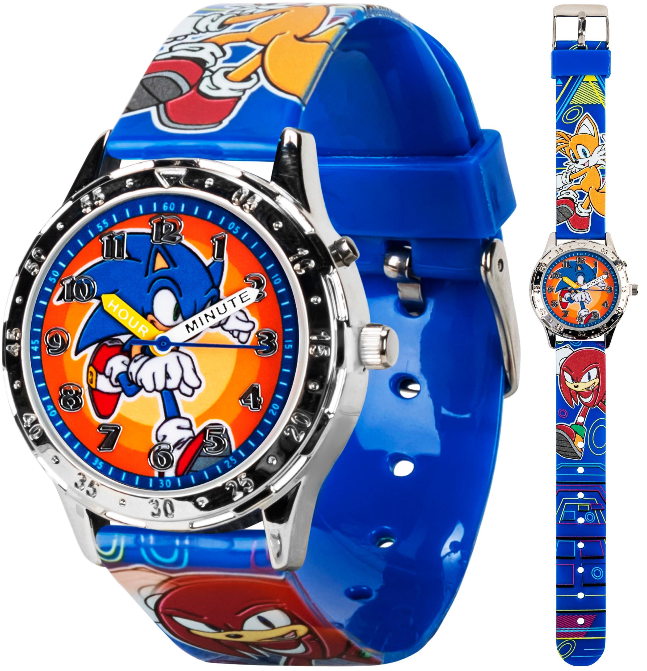 Snapklik.com : Sonic The Hedgehog Kids Analog Watch - Colorful Dial