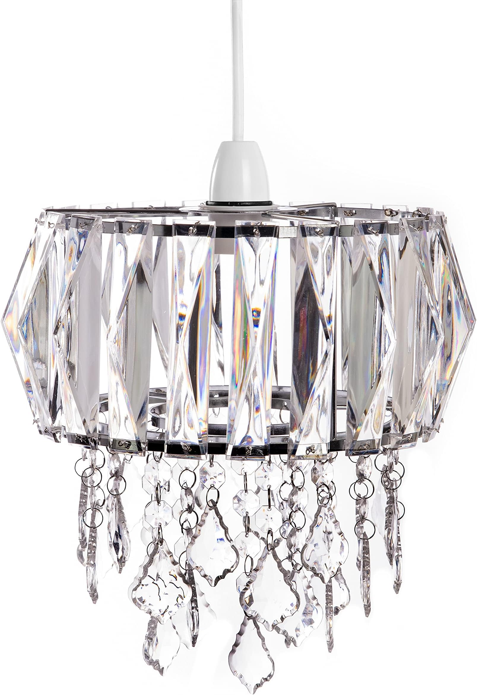Innoteck Acrylic Teardrop Pendant Light Shade - Modern Chandelier ...