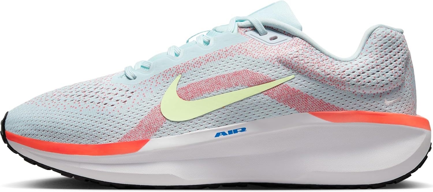 Nike Winflo 11 Men's Road Running Shoes (FJ9509-402, Glacier Blue ...