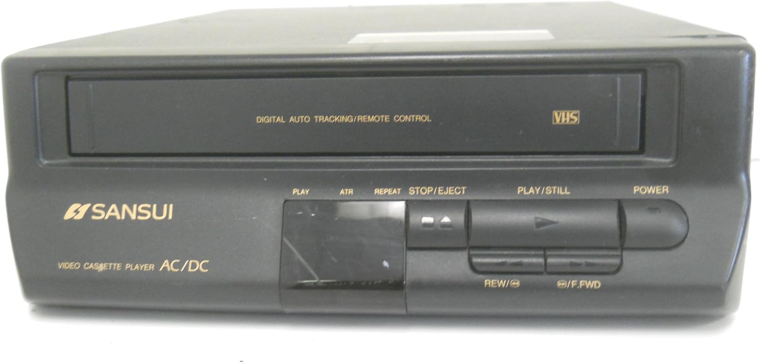 Amazon.com: Sansui VCP1500 Video Cassette Recorder Player VCR Digital ...