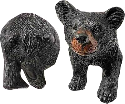 Rustic Black Bear Drawer Pulls (Set of 4 Knobs) - Amazon.com