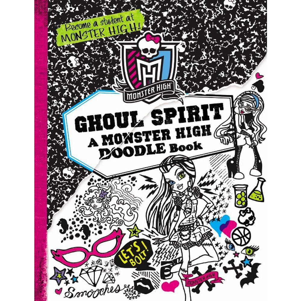 Amazon.com: Monster High: Ghoul Spirit: A Monster High Doodle Book ...