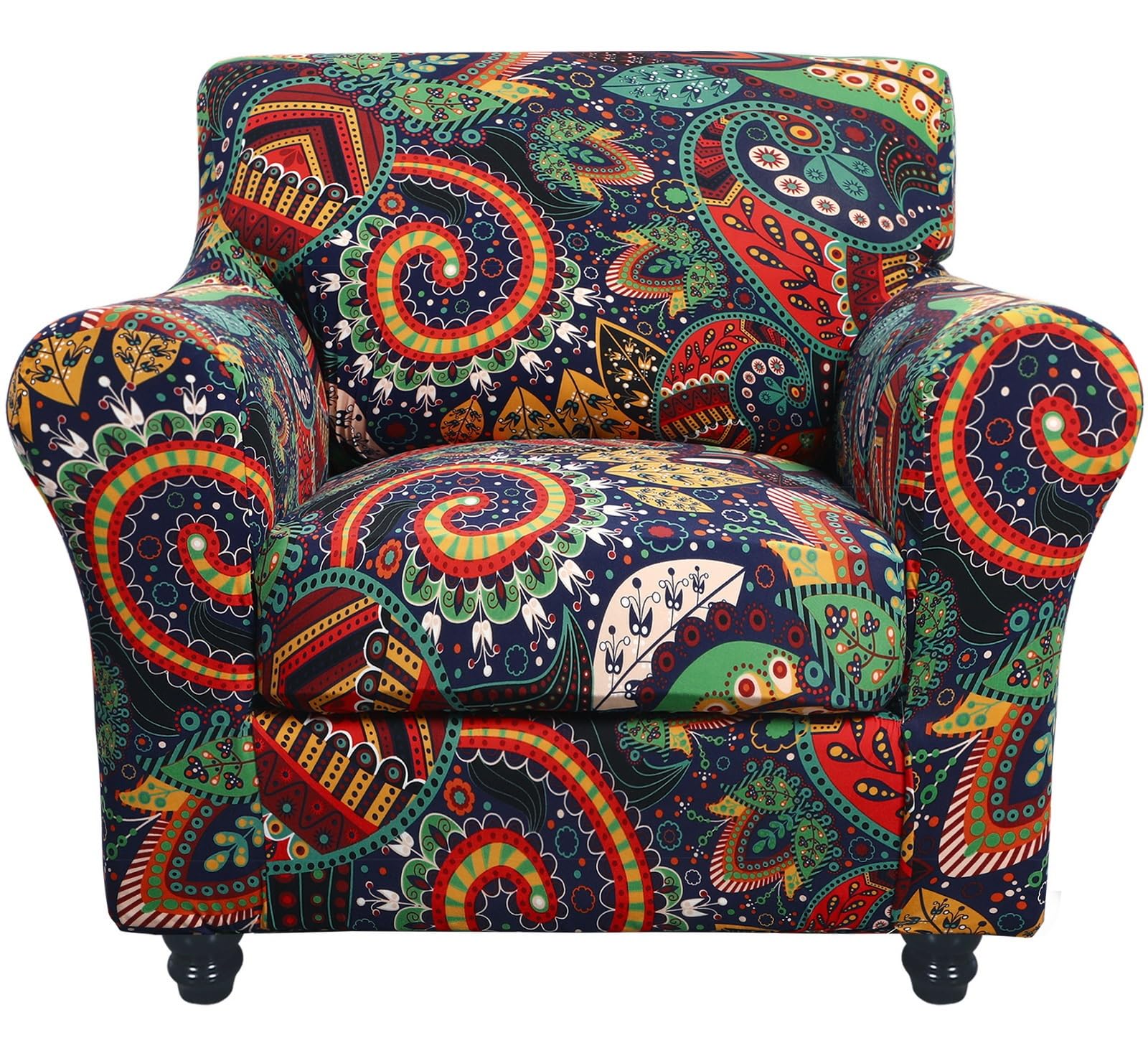 Amazon.com: SearchI Stretch Sofa Cover Printed Couch Covers, Floral ...