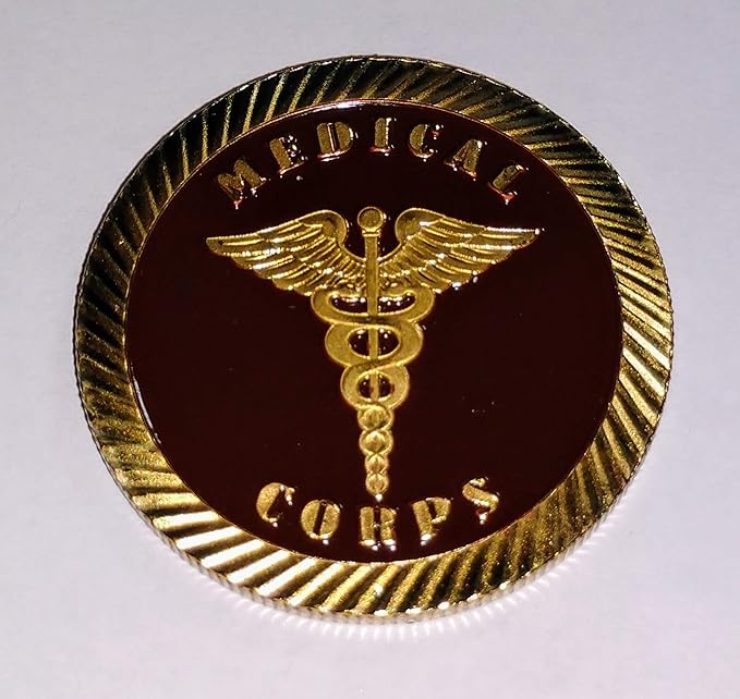 Amazon.com: Army Medical Corps Military Honor Challenge Art Coin : Toys ...