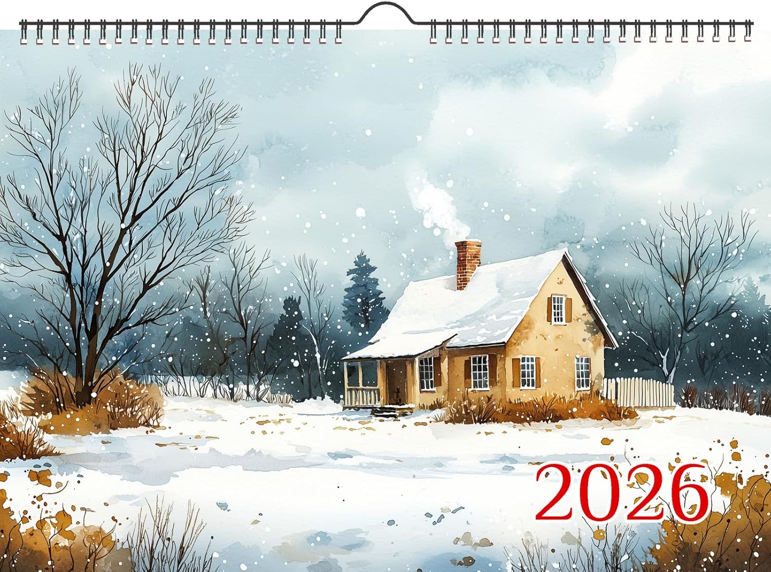 Amazon.com: 2026 Wall Calendar [8"x12"] Seasons of Home: Charming ...