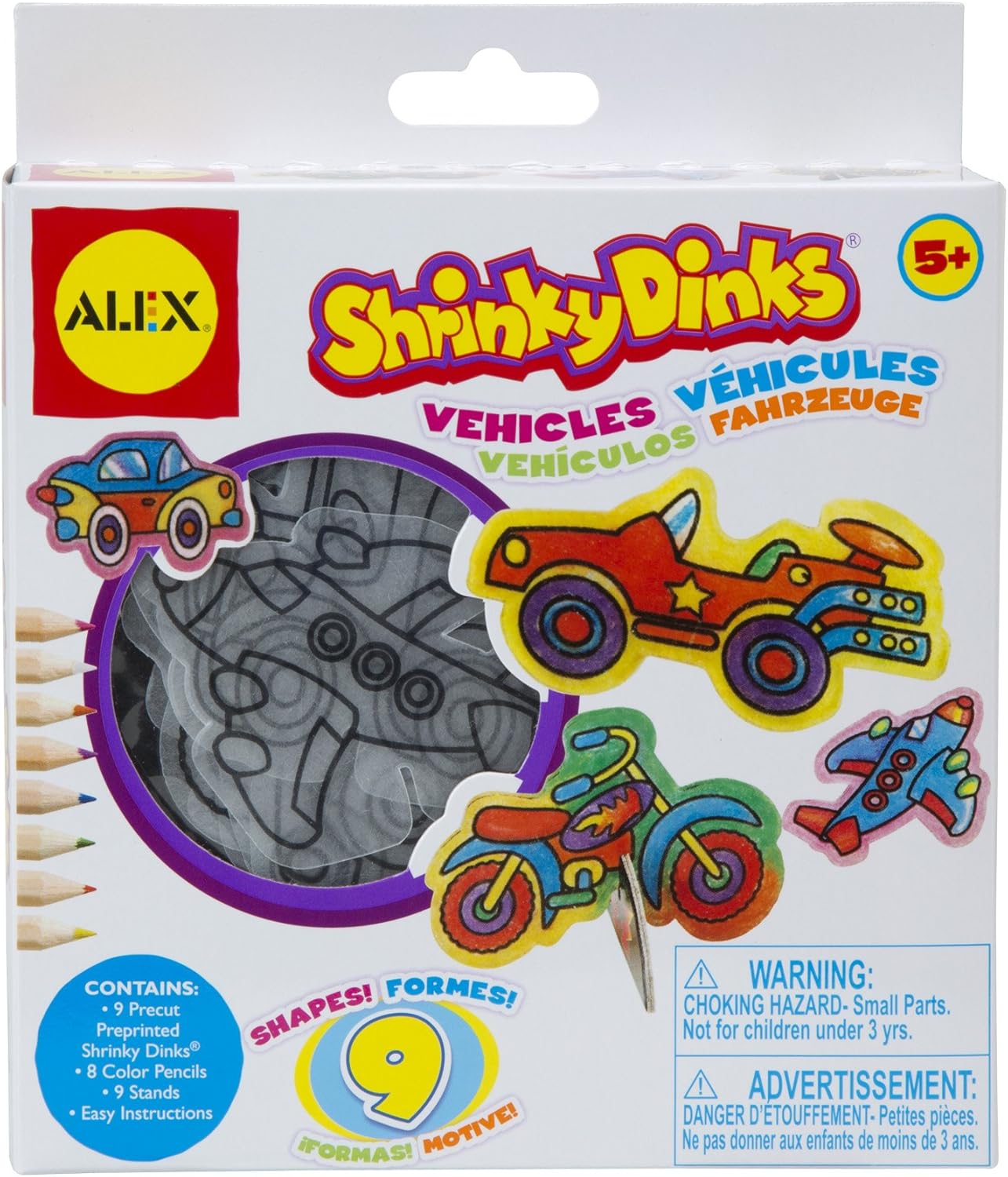 Amazon.com: Shrinky Dinks Minis Vehicles : Toys & Games