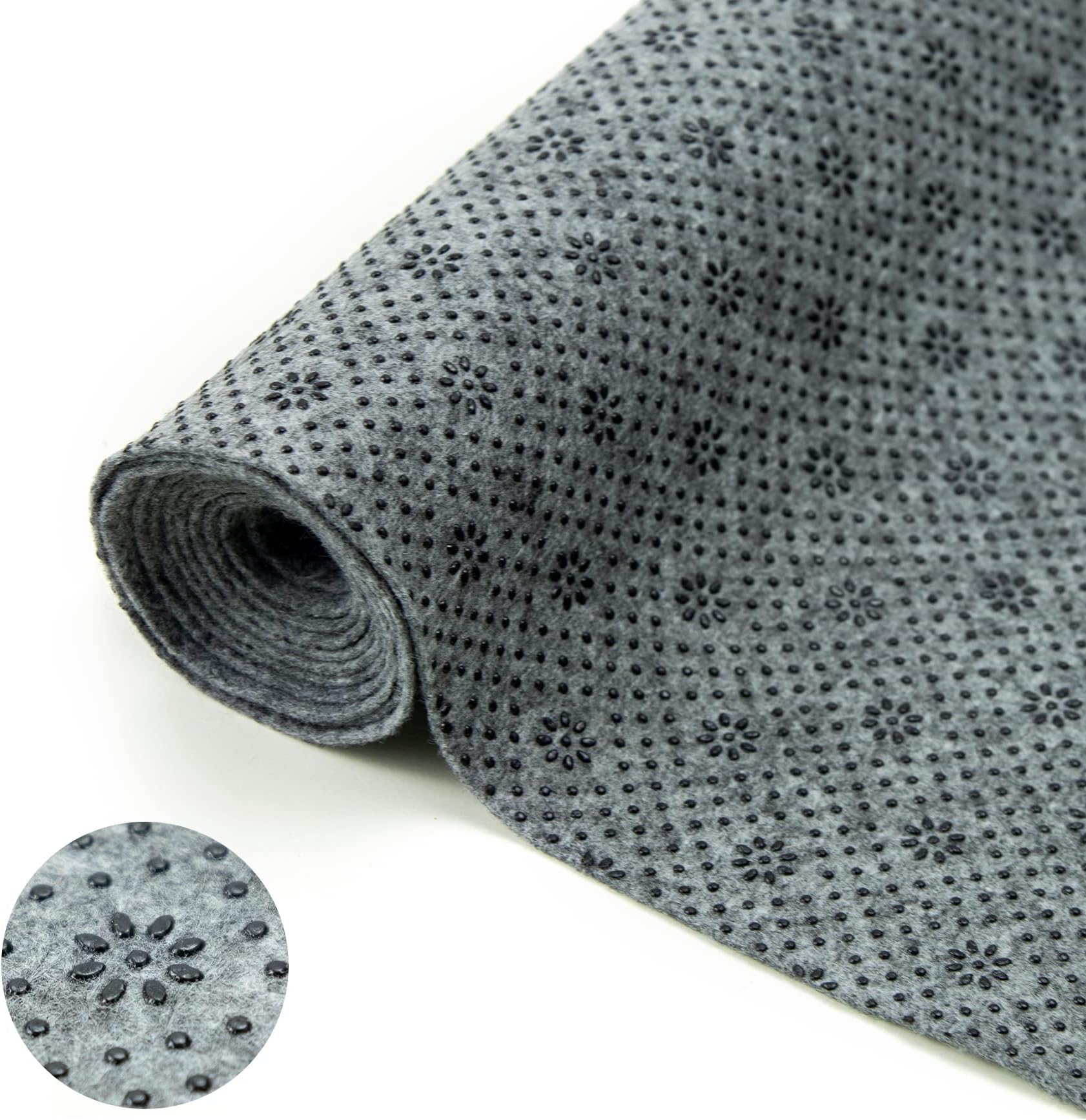 Amazon.com: Kinlop 2 Pack 70 x 39 Inches Rug Backing Non Slip Backing ...