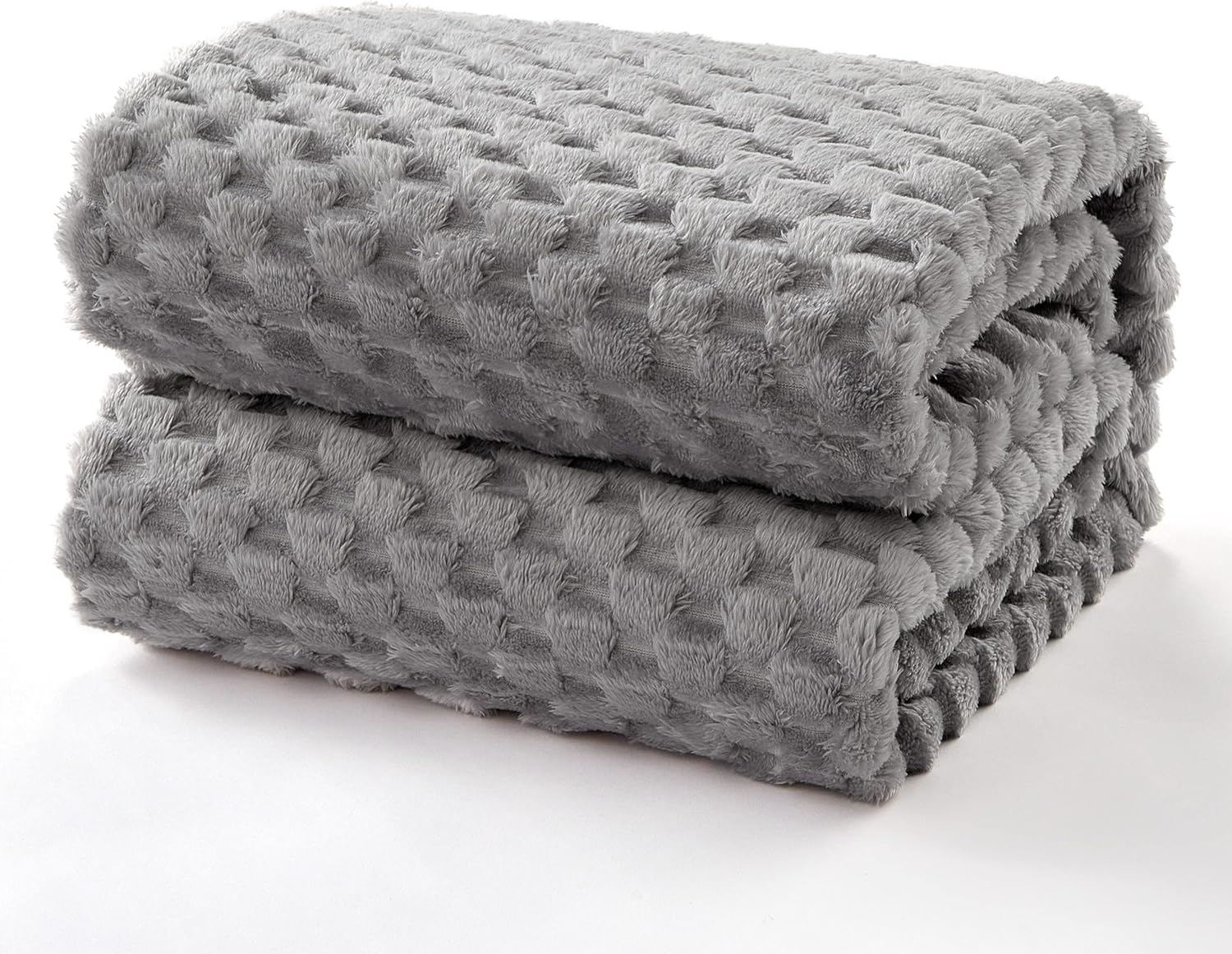 EXQ Home Fleece Throw Blanket for Couch or Bed - 3D Imitation Turtle ...