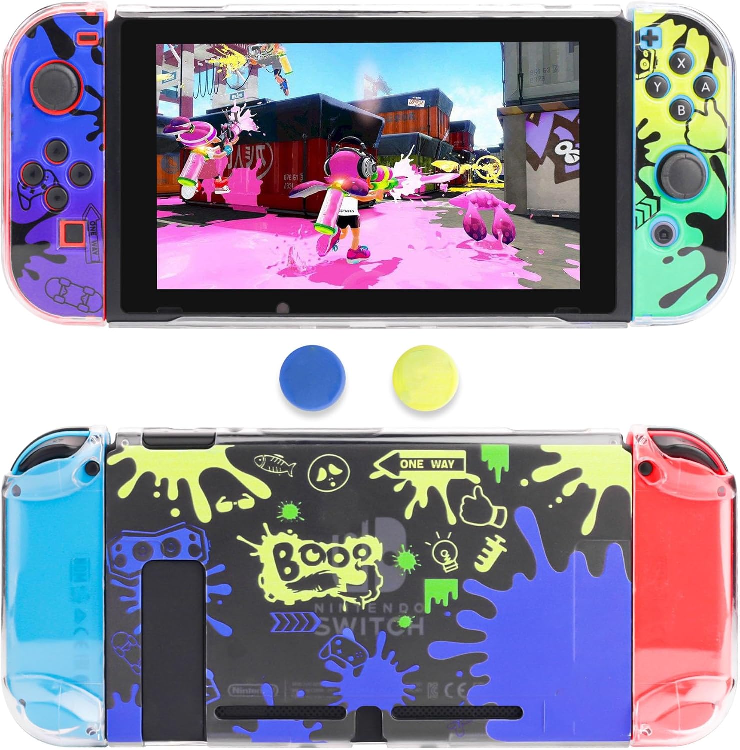FUNDIARY Dockable Case Compatible with Nintendo Switch Accessories ...