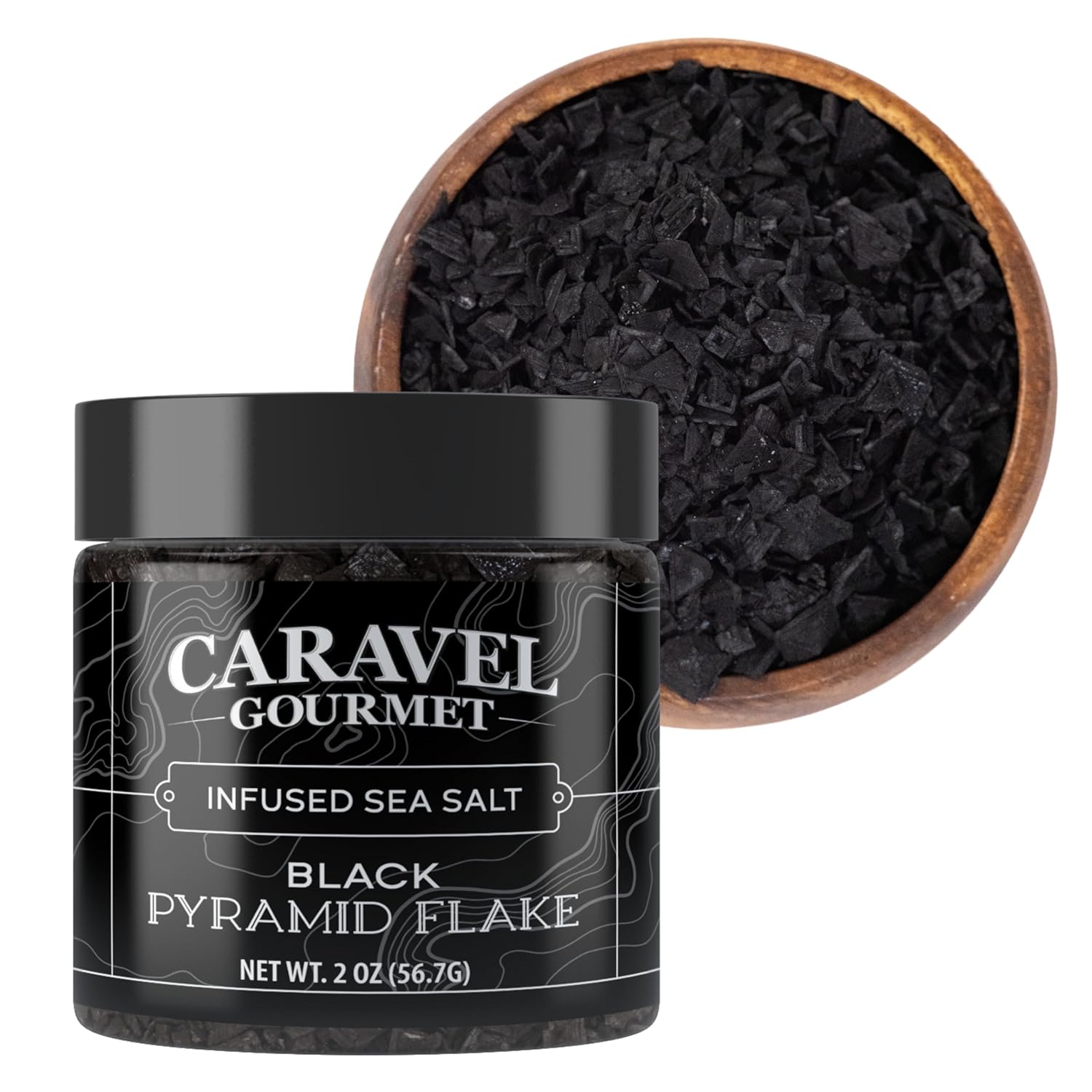 Amazon.com : Black Pyramid Sea Salt Flakes, Gourmet Flaky Finishing ...