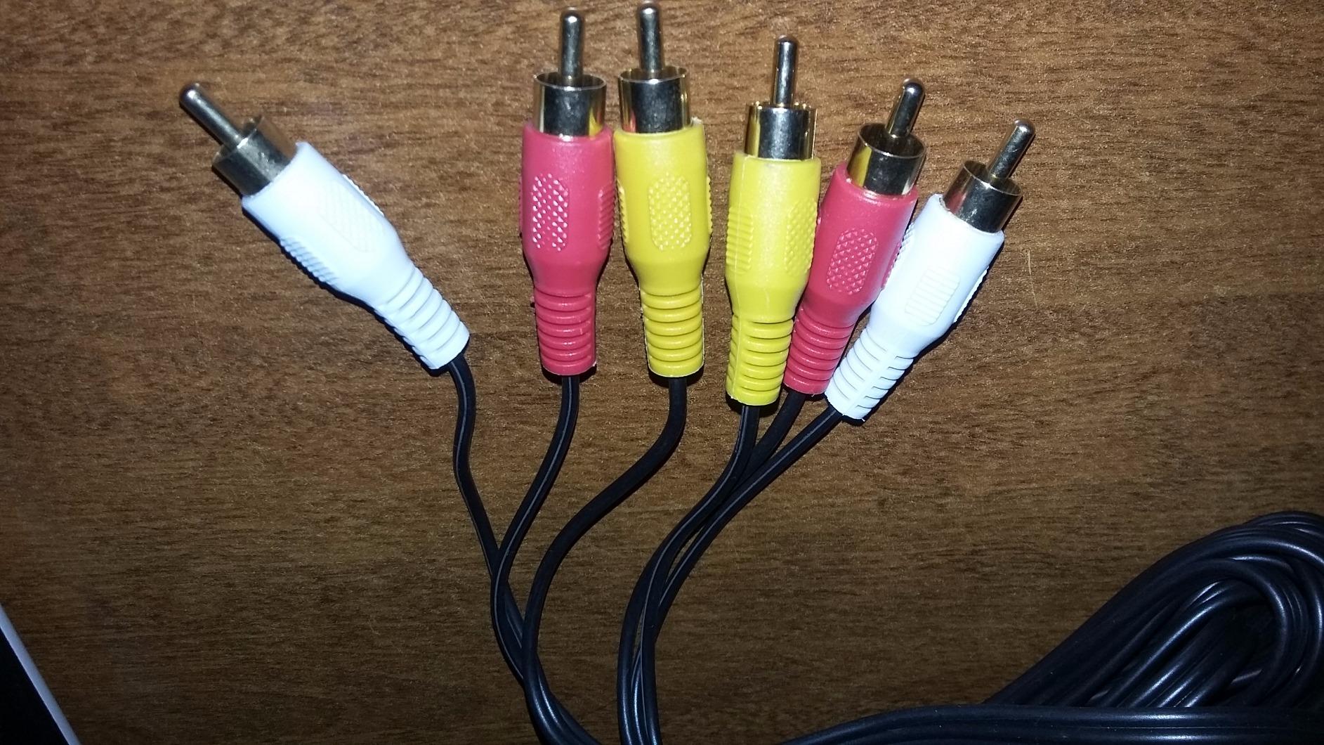 Amazon.com: Cmple - 3-Male RCA to 3-Male RCA Composite Video Audio A/V ...