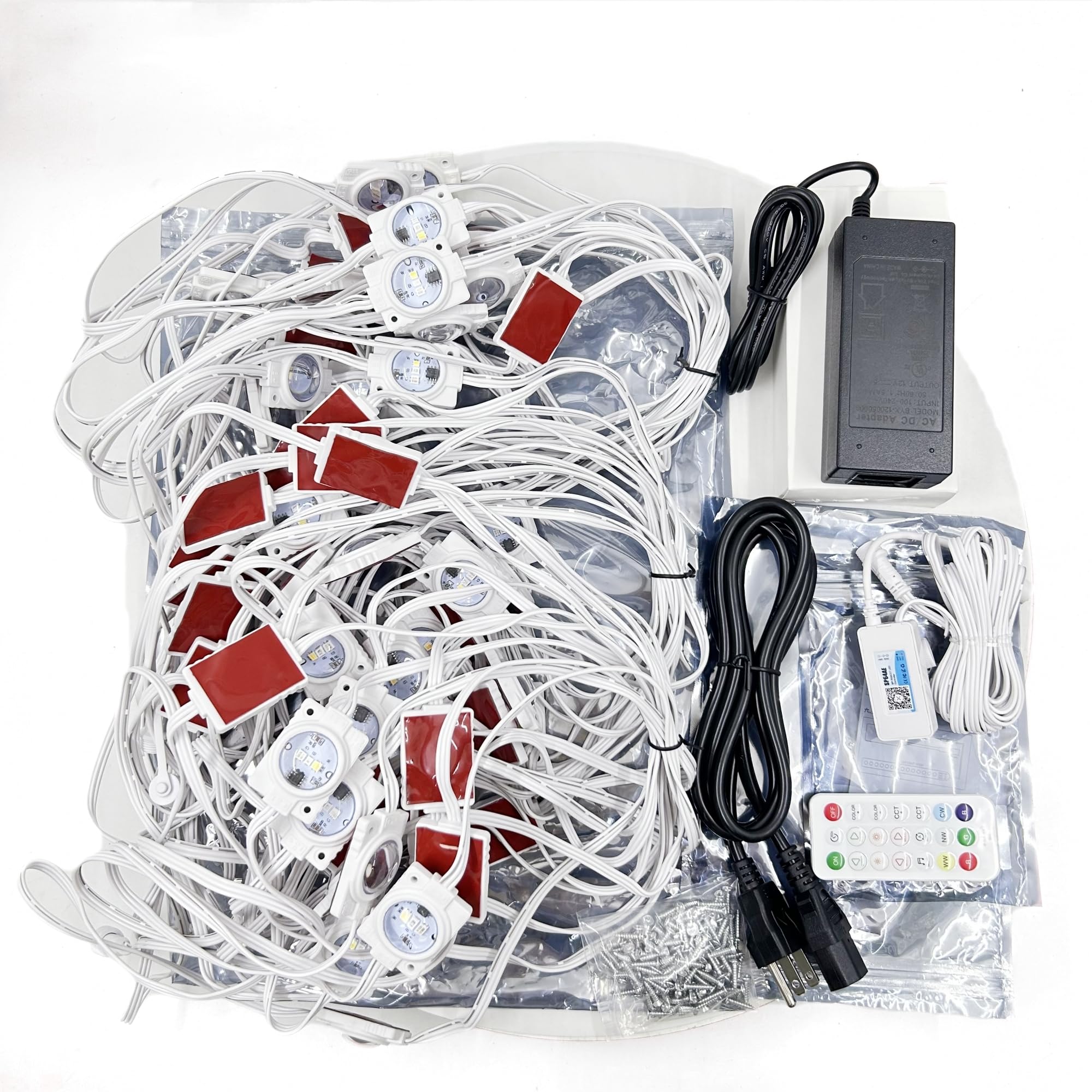 Amazon.com: Q QINGCHEN RGBW LED Module Light UL Listed RGB+White 72pcs ...