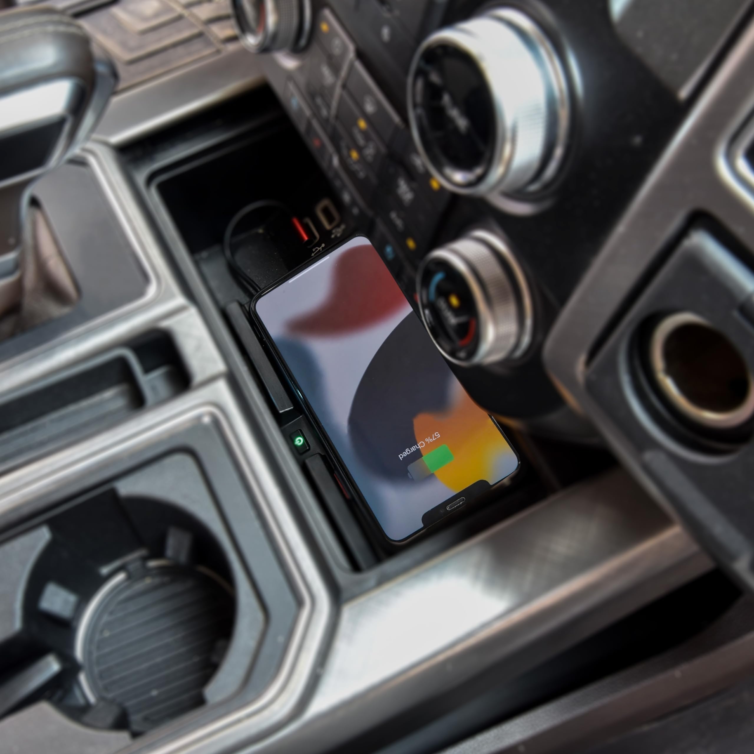 KEWISAUTO Car Wireless Charger Pad for Ford F-150 2018-2023, Center ...