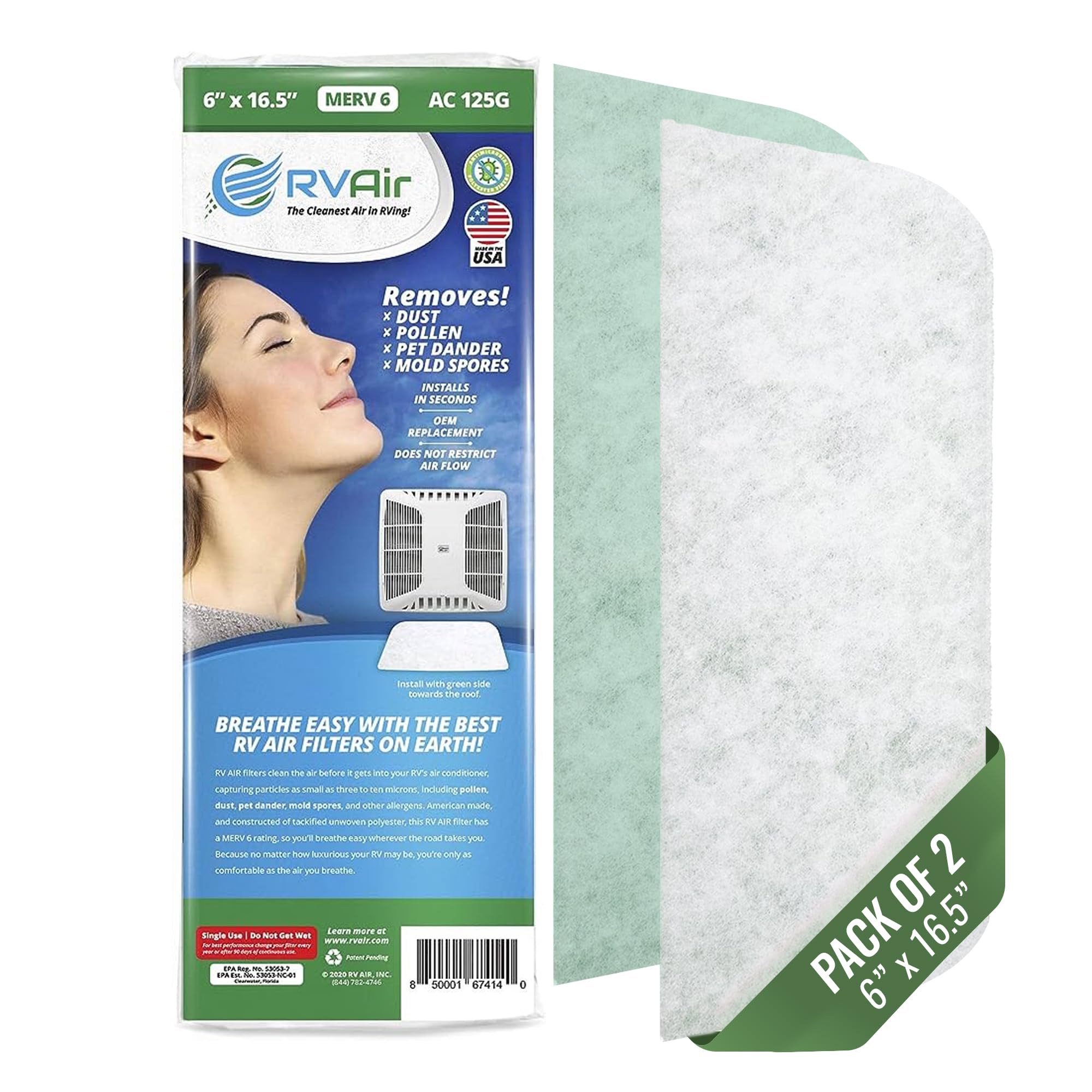 Amazon.com: RV Air AC Filter - Air Conditioner Replacement Filters - RV ...