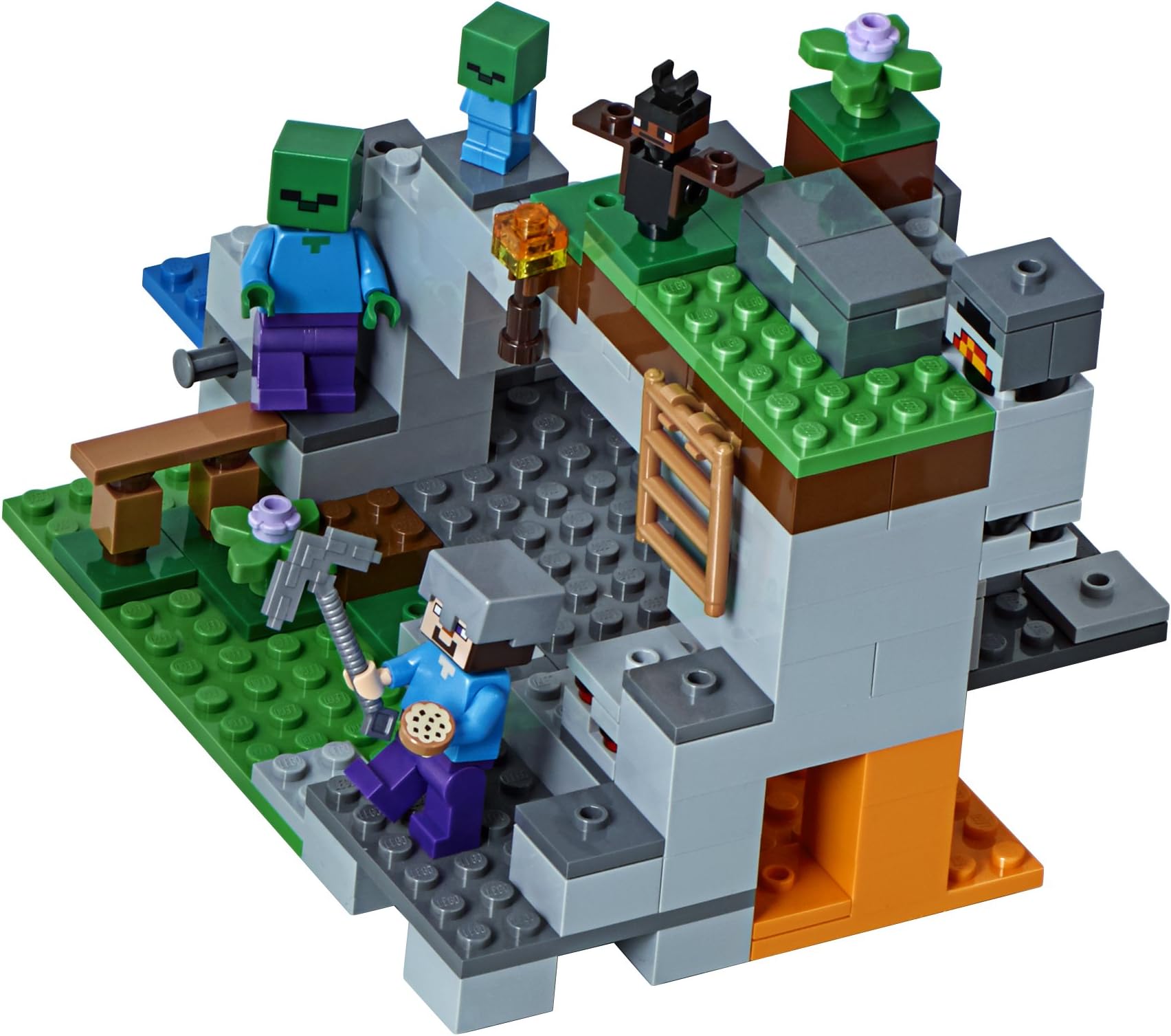 LEGO Minecraft The Armory Building Kit Adventure and Weapons Set 21252 ...