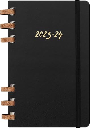 Amazon.com : Moleskine 2024 Spiral Academic Planner, 12M, Large, Black ...
