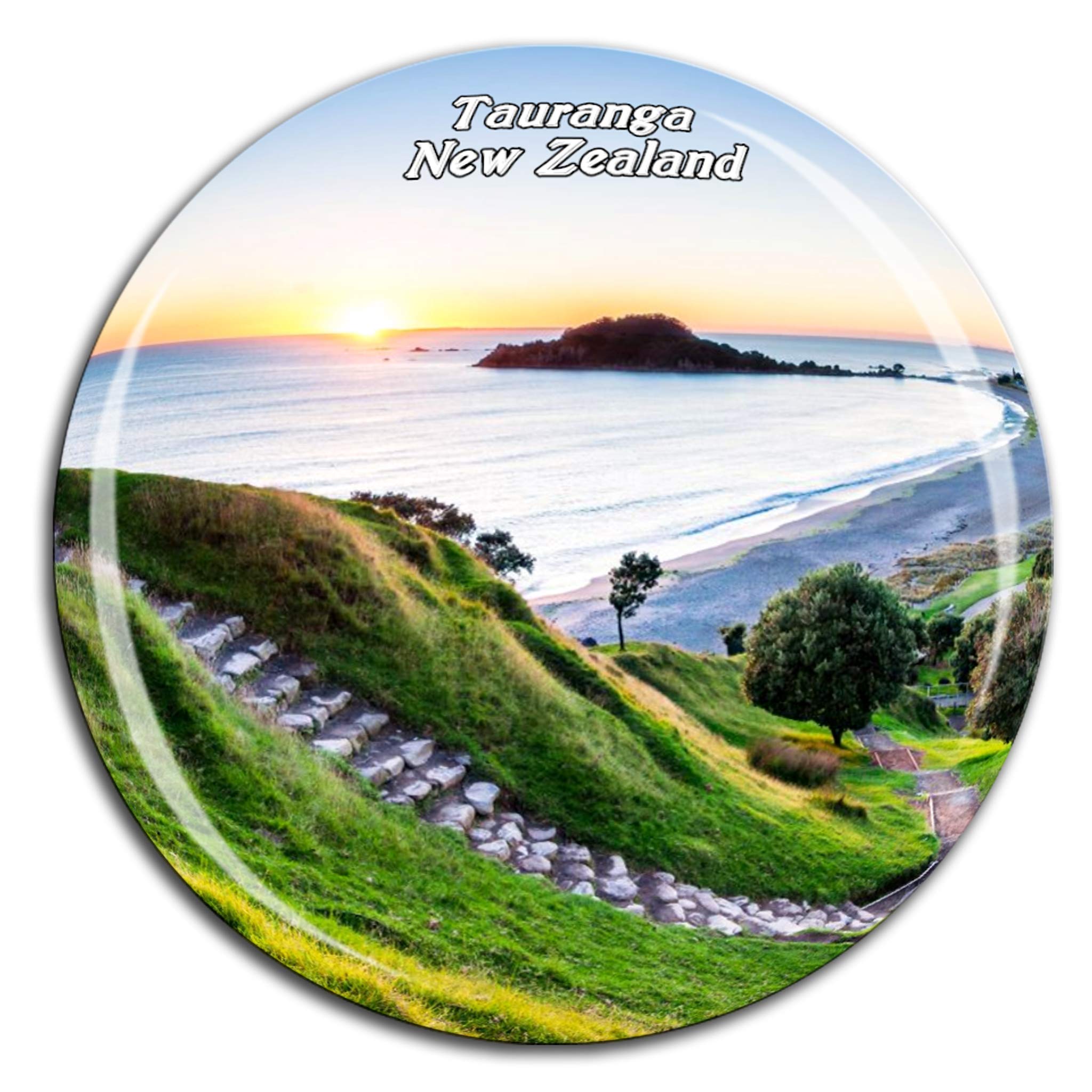 Tauranga New Zealand City Tauranga City & District PAPER – MapCo NZ