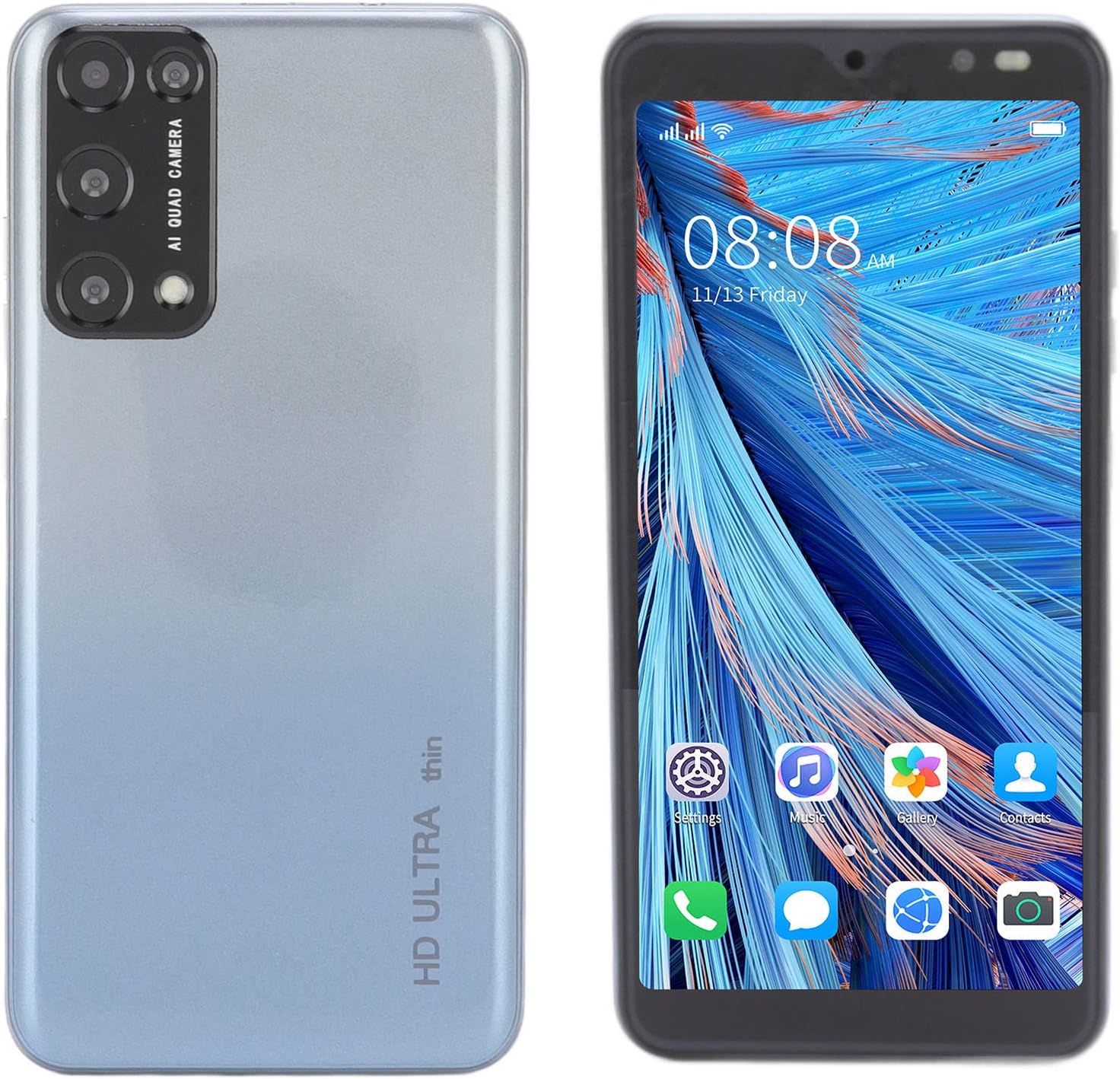 Elprico Rino8 Pro Mobile Phones,5.45 Inch Dual SIM Smartphone,2GB RAM ...