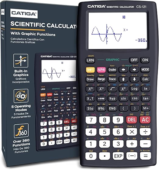 Amazon.com : Scientific Calculator with Graphic Functions - Multiple Modes with Intuitive ...