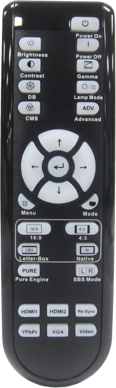 Amazon.com: Optoma BR-3058B, Backlit Remote Control : Electronics