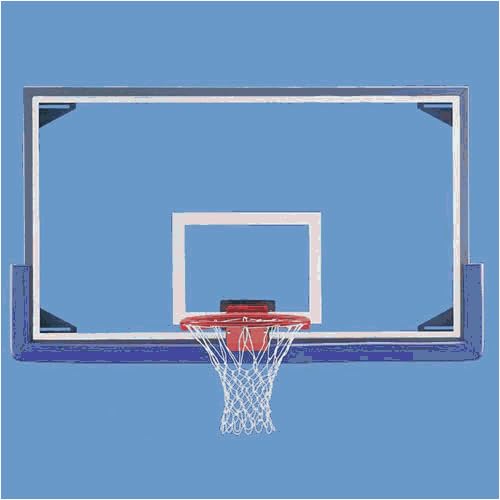 Amazon.com : Bison Standard Short Glass Backboard : Wall Mount ...