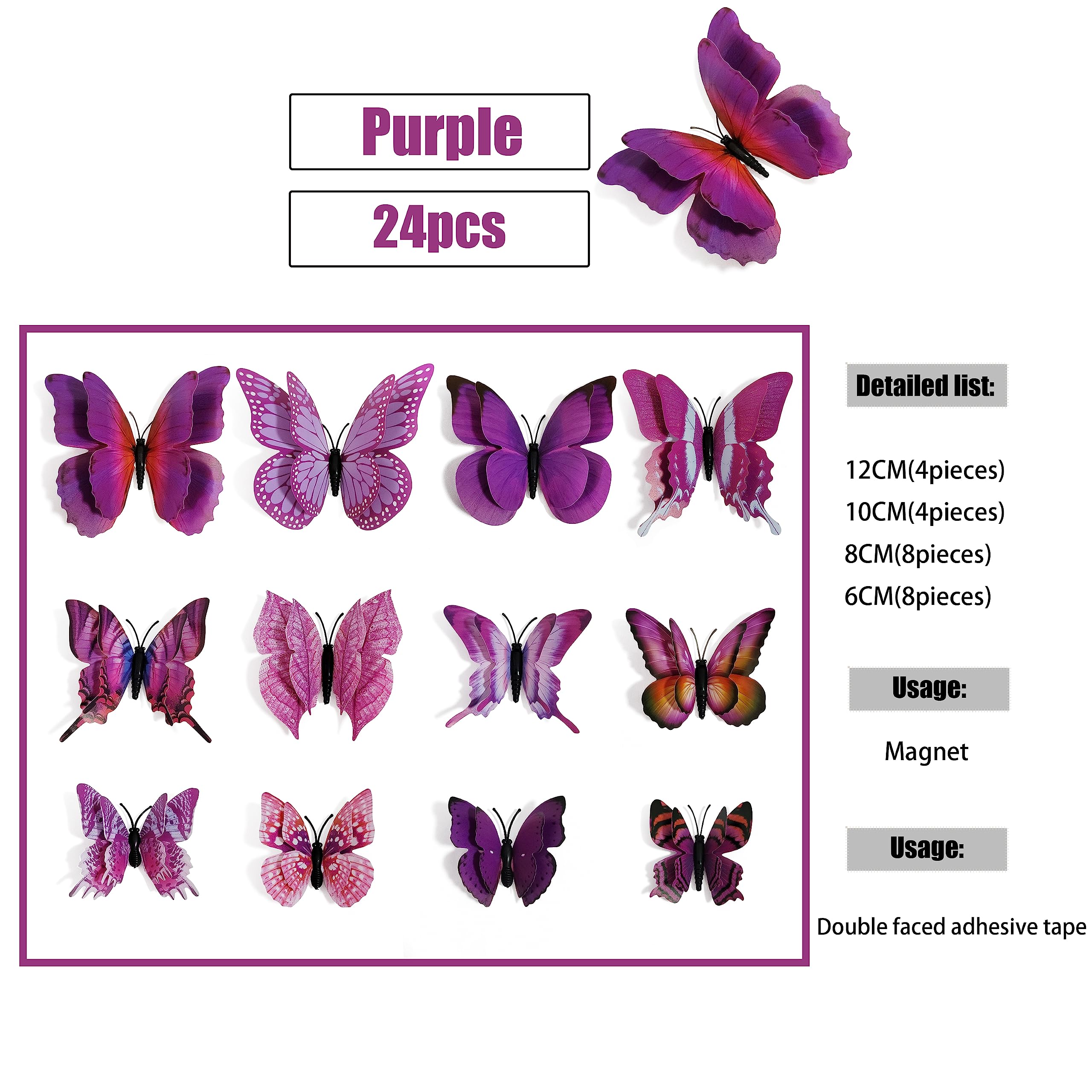 Types Of Purple Butterflies