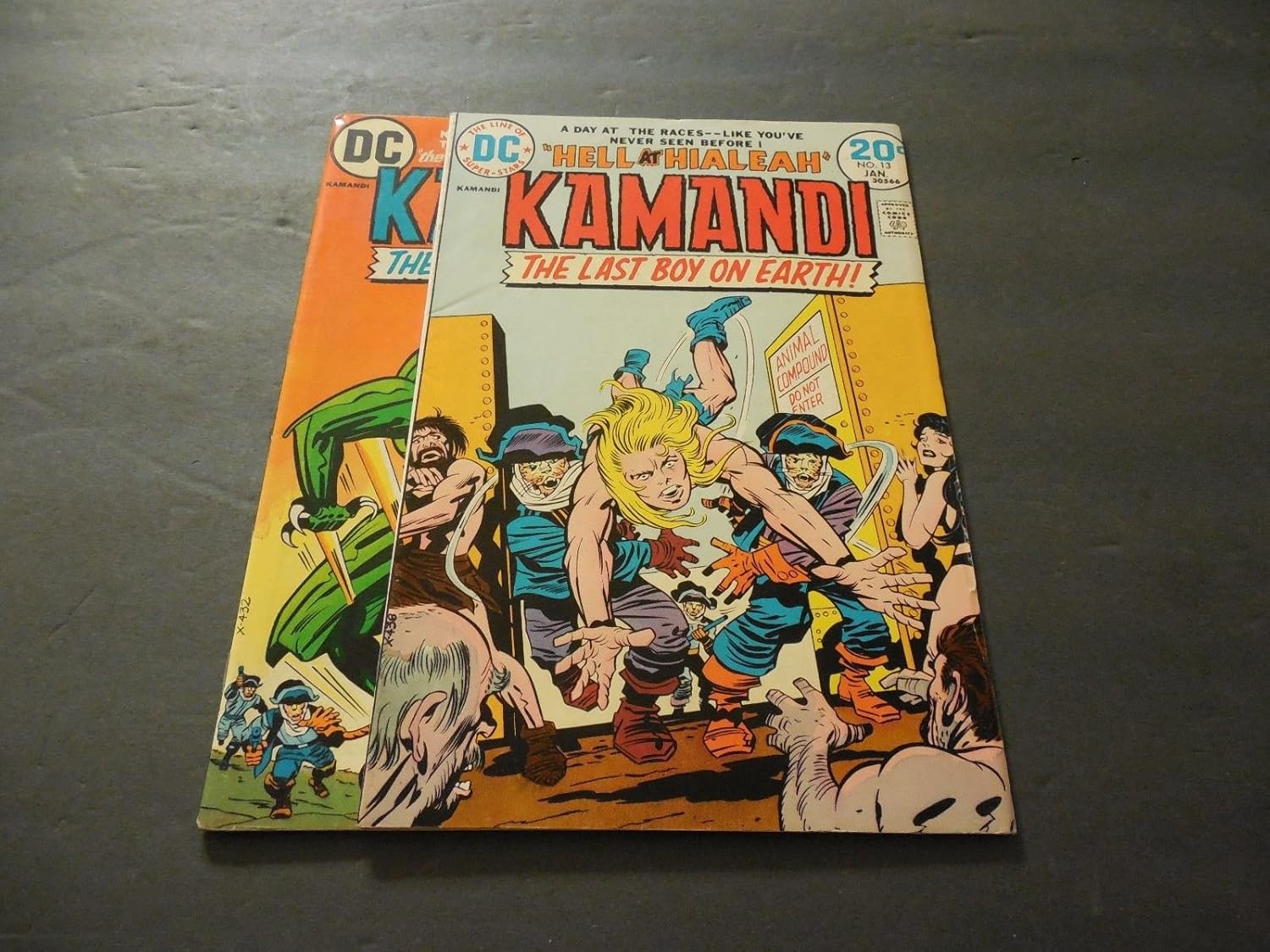 Amazon.com: 2 Issues Kamandi #12-13 1973 Bronze Age DC Comics ...