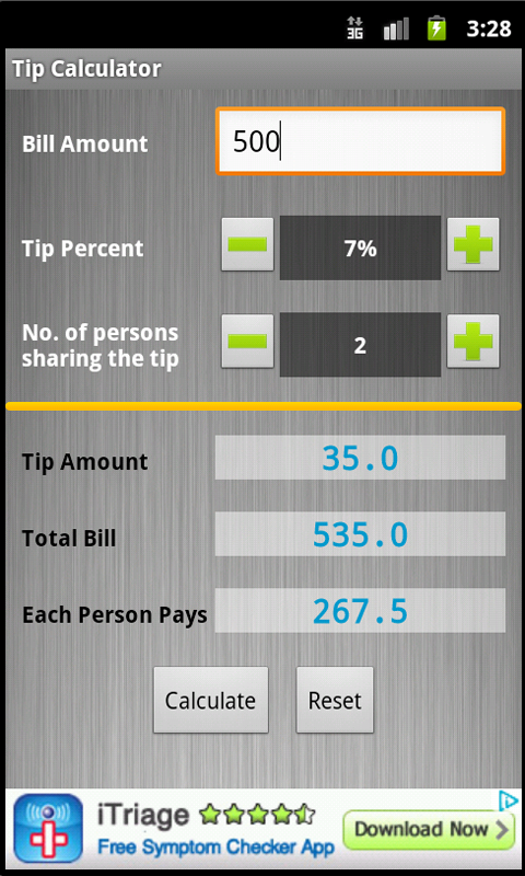 Tip Calculator - App on Amazon Appstore