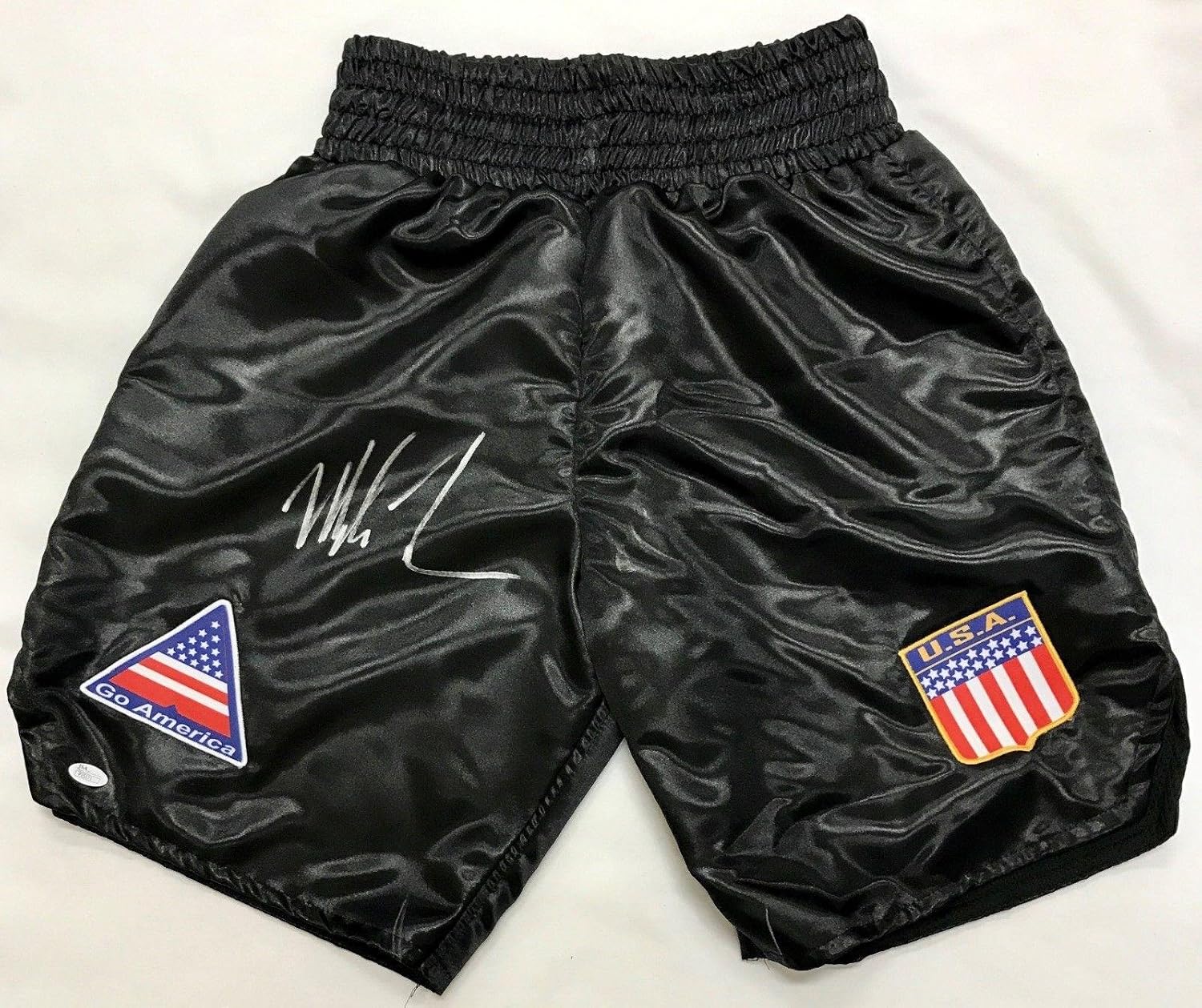 Mike Tyson Signed Autographed Black Boxing Trunks Authenticated P25171 ...