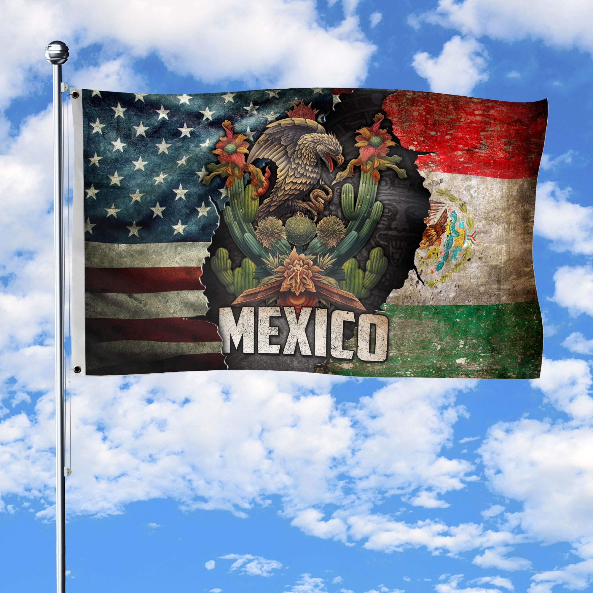Mexican Flag Wallpaper
