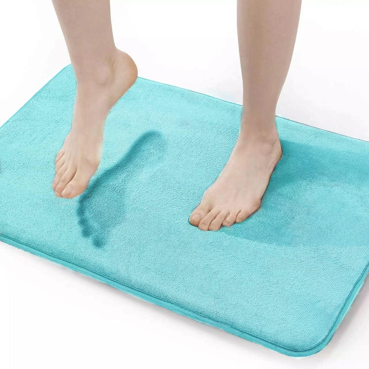 CloudStep Non-Slip Fast Absorbent Memory Foam Bathroom Mat by XJC Home ...
