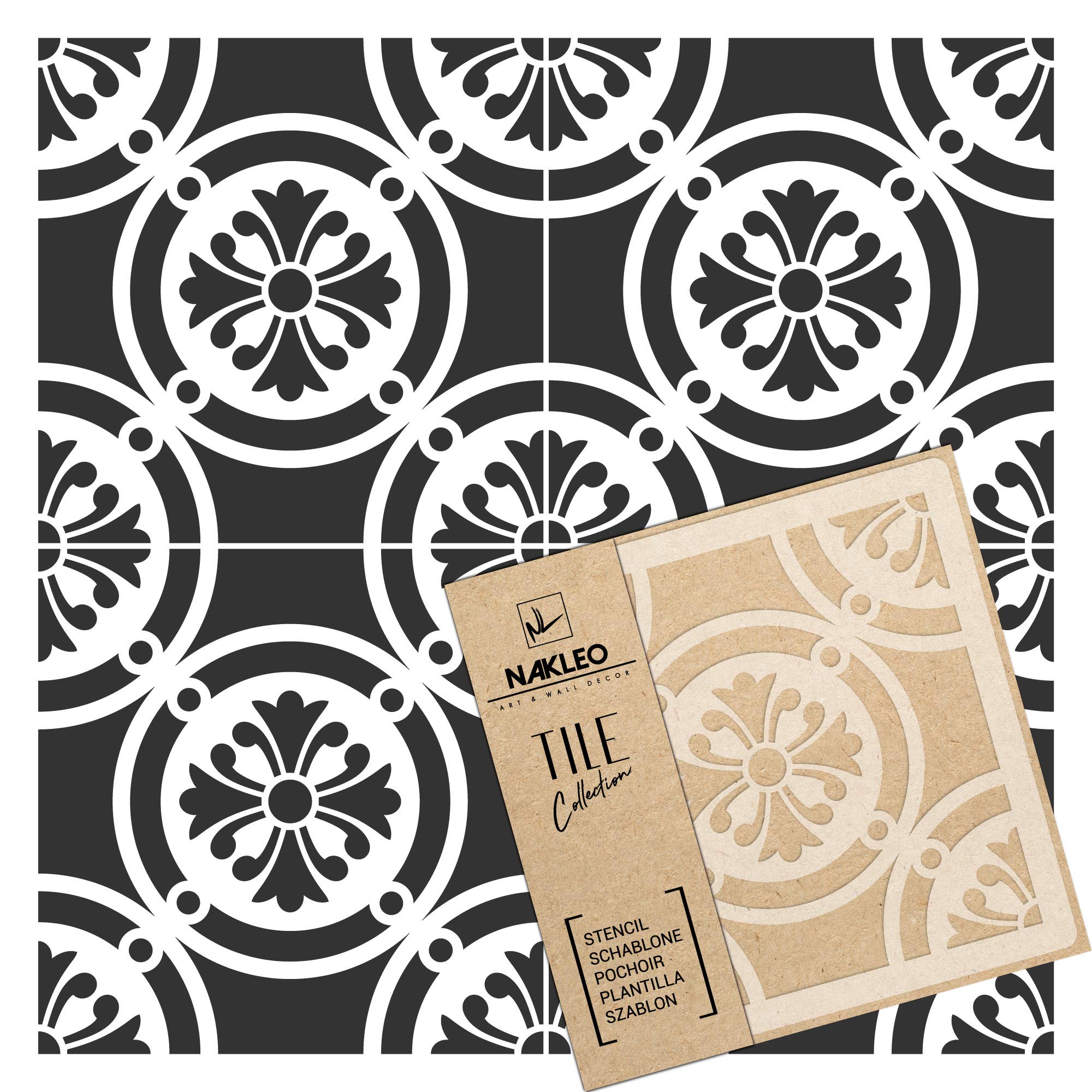 Moorish Pattern Stencil Printable Moorish Tile Patterns: Over 6,477