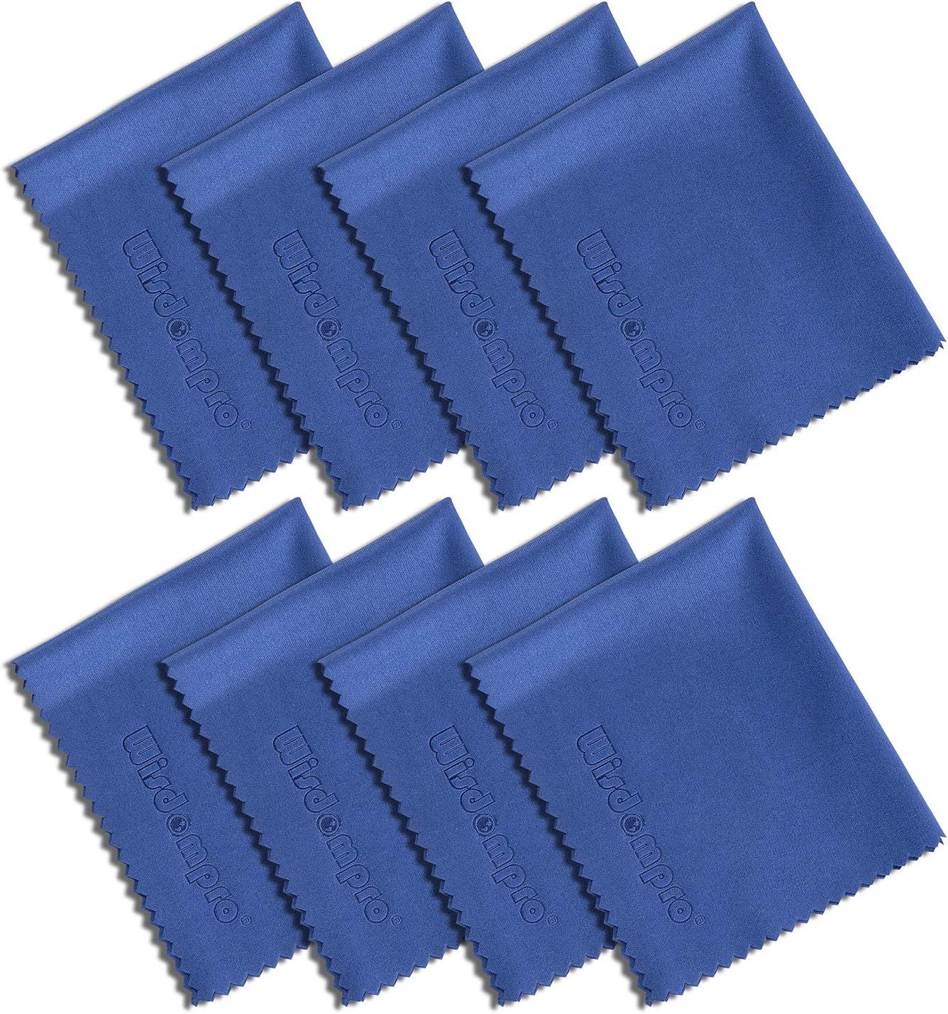 Amazon.com : Wisdompro 8-Pack 6x7 Inches Microfiber Cleaning Cloth for ...