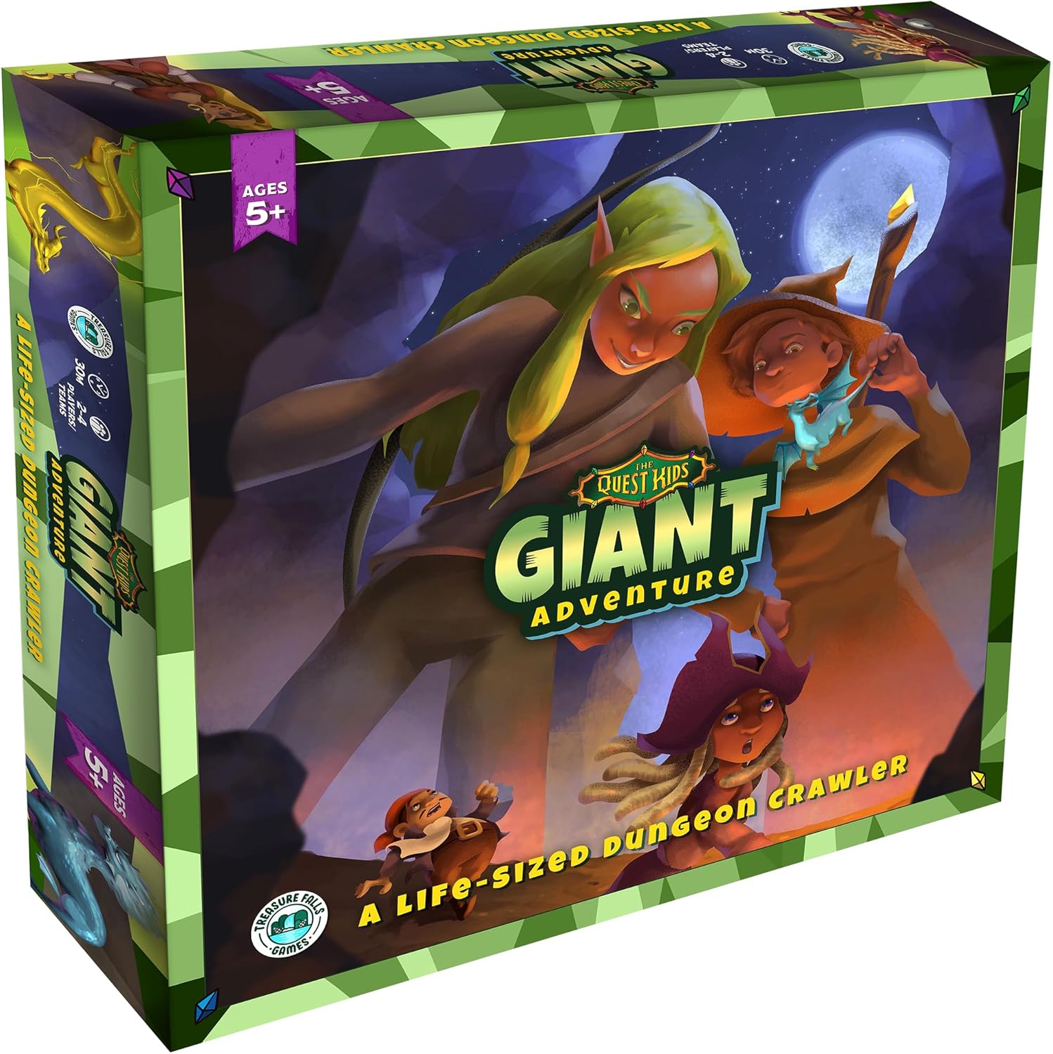 Amazon.com: The Quest Kids: Giant Adventure - Life-Sized Board Game for ...