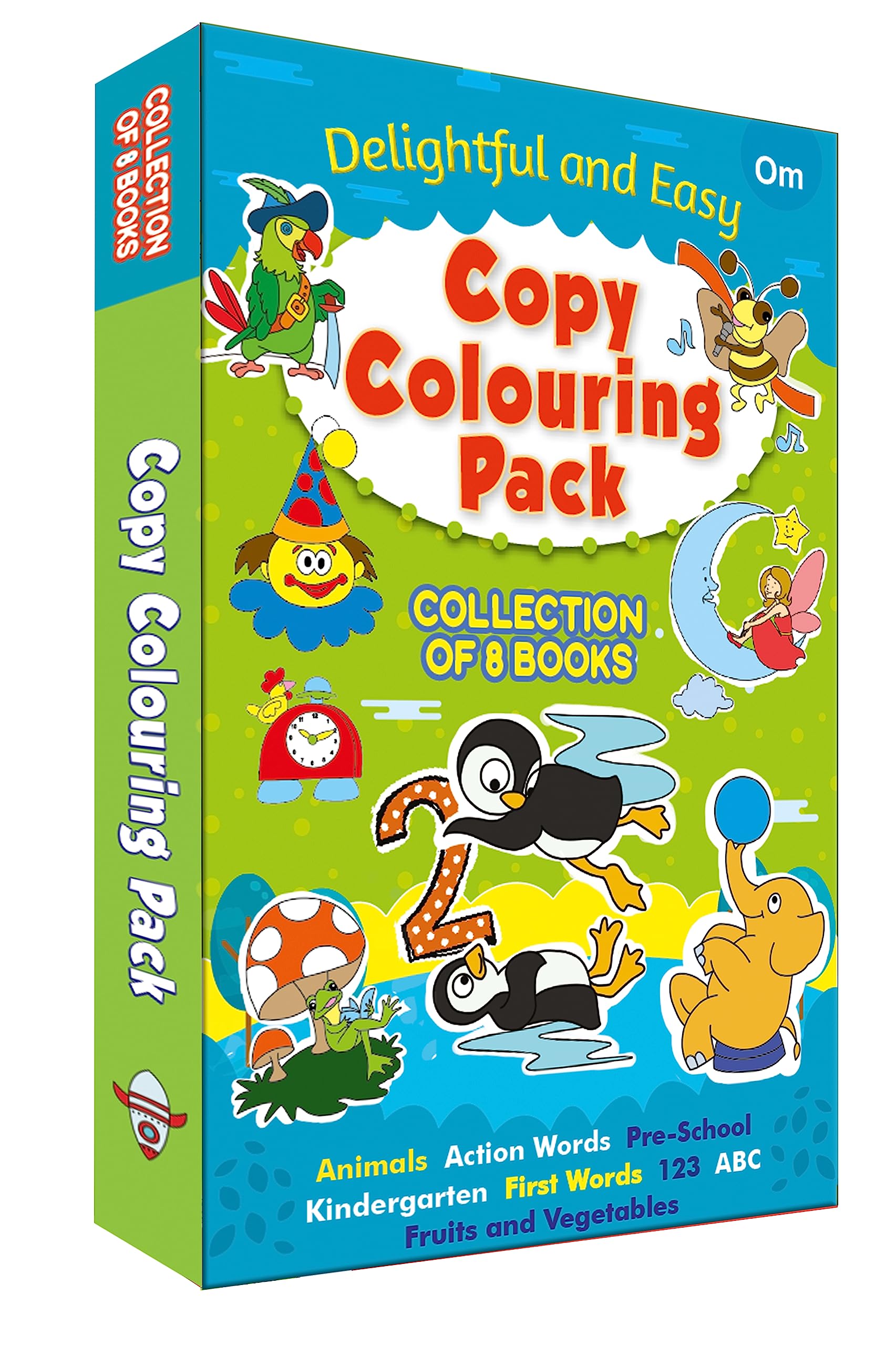 Buy Colouring book: Copy Colouring Pack - Collection of 8 books ...