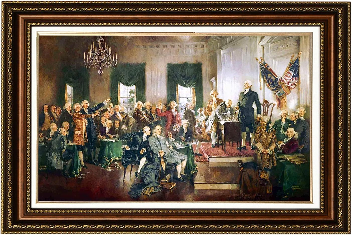 Amazon.com: Eliteart-The Declaration of Independence by John Trumbull ...