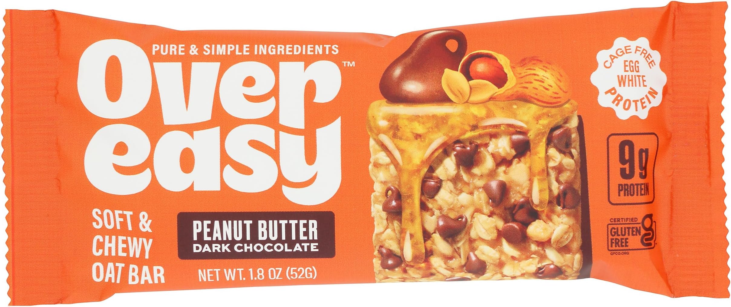 Amazon.com: Over Easy Mini Granola Breakfast Bars - Best Protein for ...