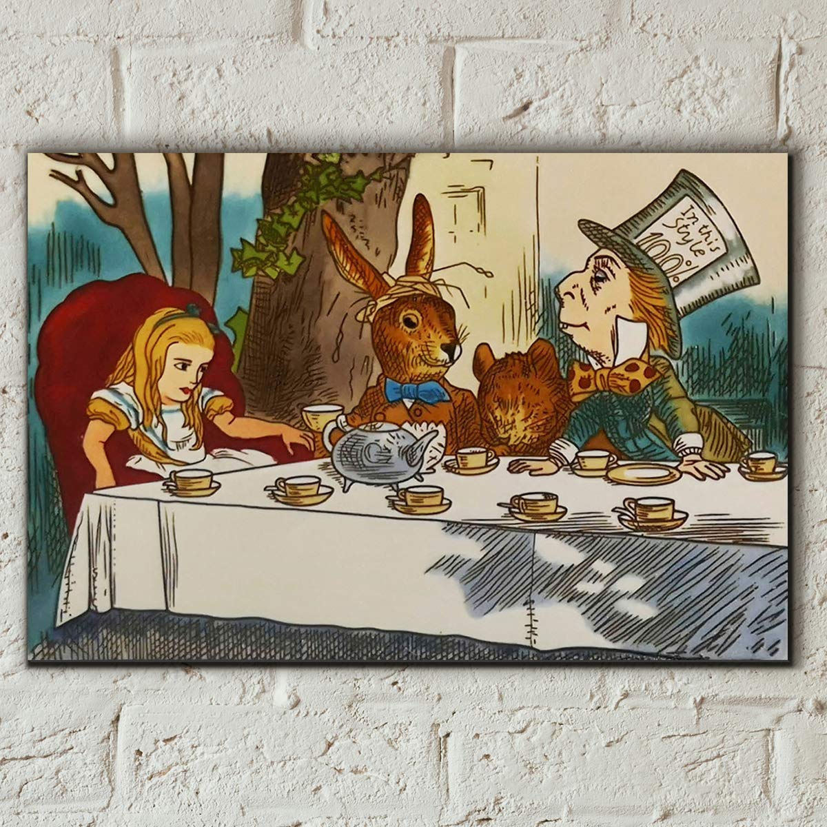 Mad Hatter Tea Party Drawings