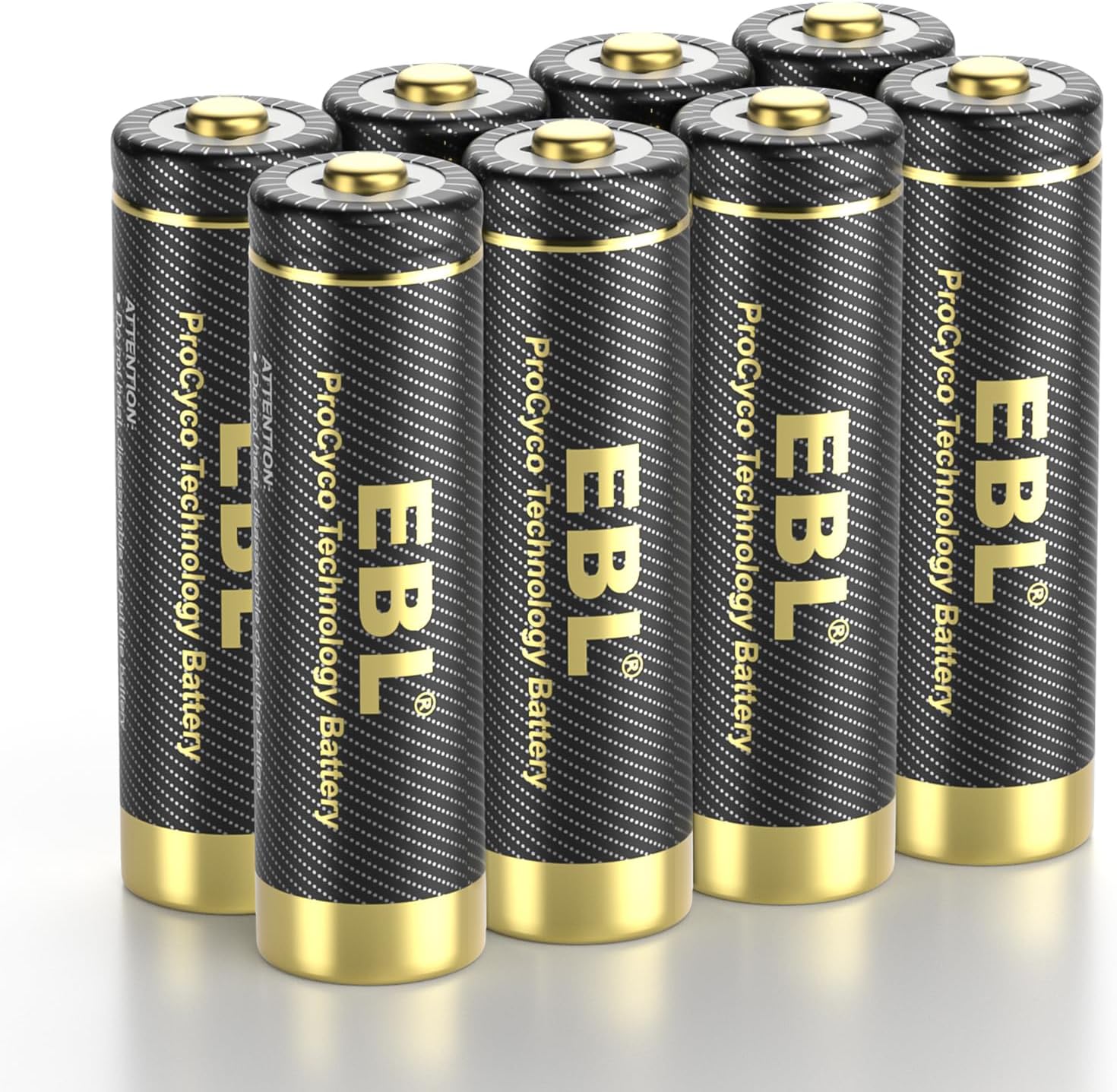Amazon.com: EBL Rechargeable Batteries AA and AAA - 1.5V AA Lithium ...